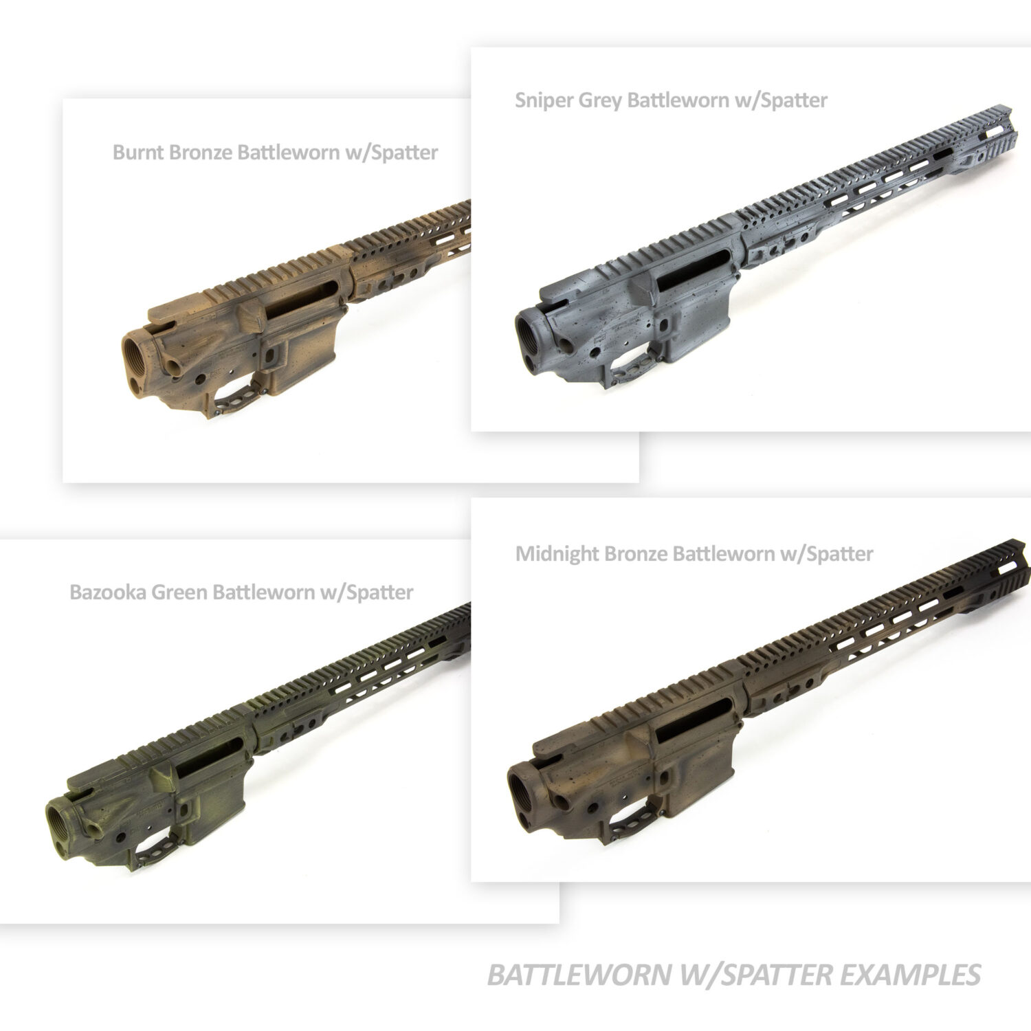 ADD Custom Cerakote to a Builders Set - Battleworn