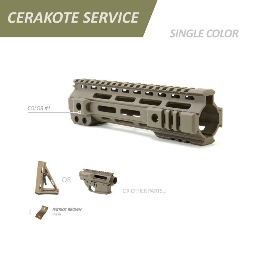 Custom Cerakote - 1 piece