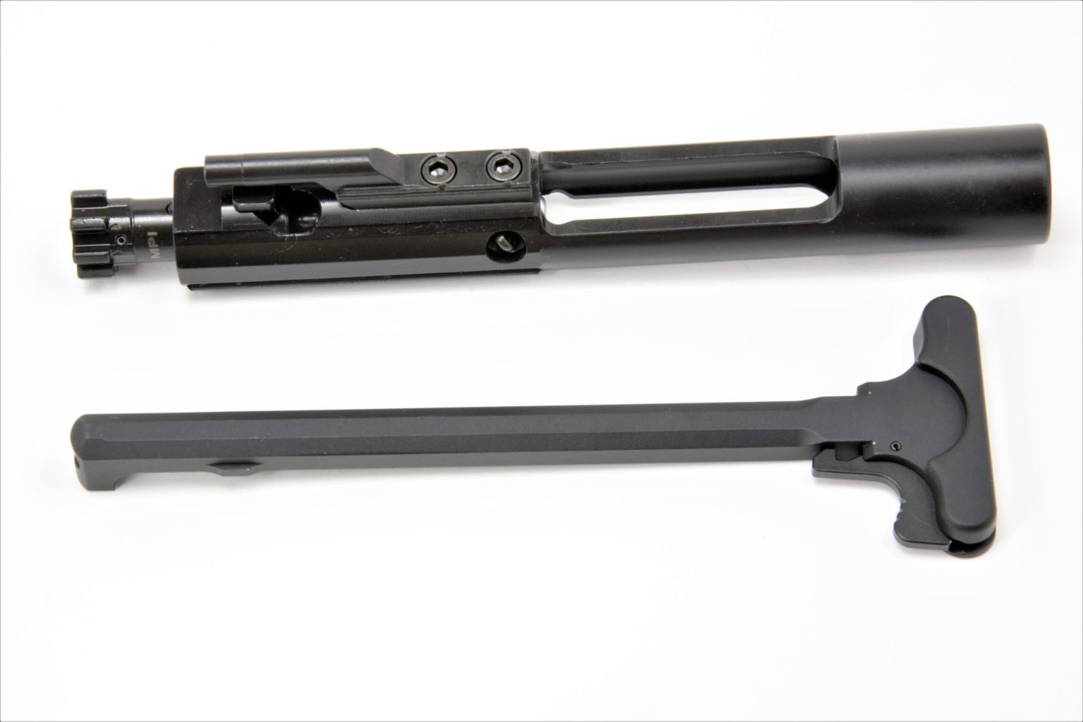 BKF AR15 BCG (billet extractor) and Charging Handle - Black Nitride