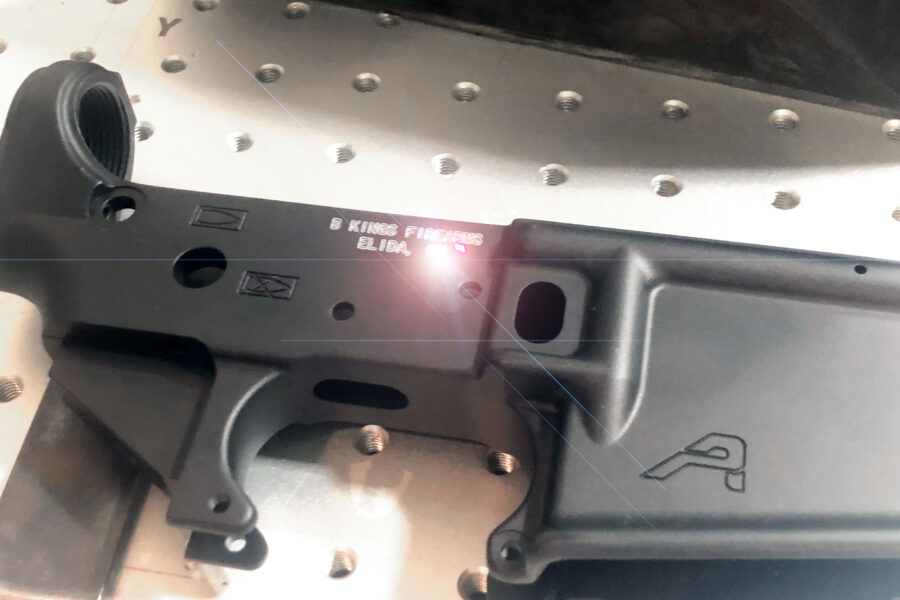 BKF M16A2 Stripped Lower Receiver - Colt Grey Anodizing