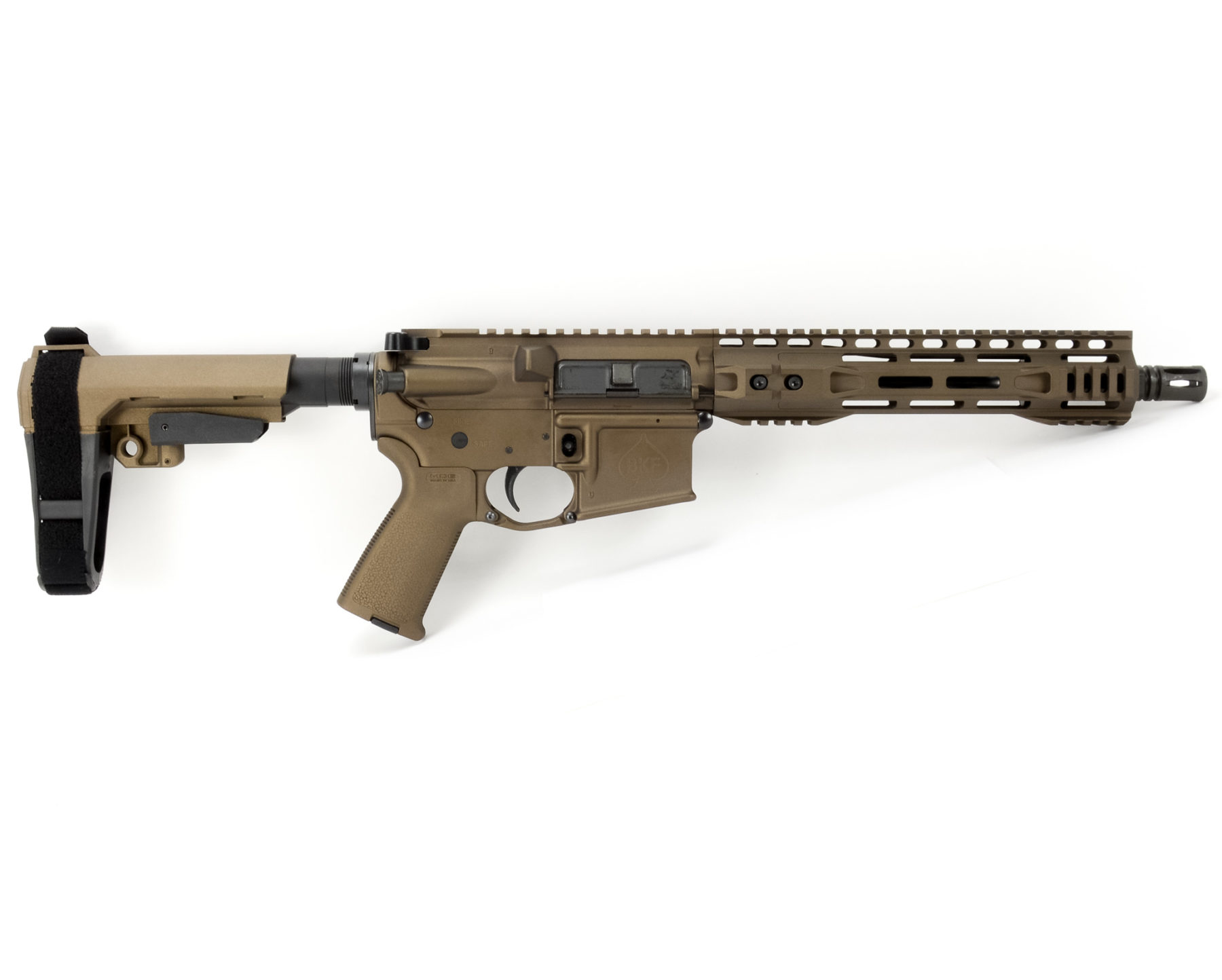 BKF M4 MOD-0 16" 1/7 Twist 5.56 Nato FSB Cerakoted Rifle - Shadowcam Forest