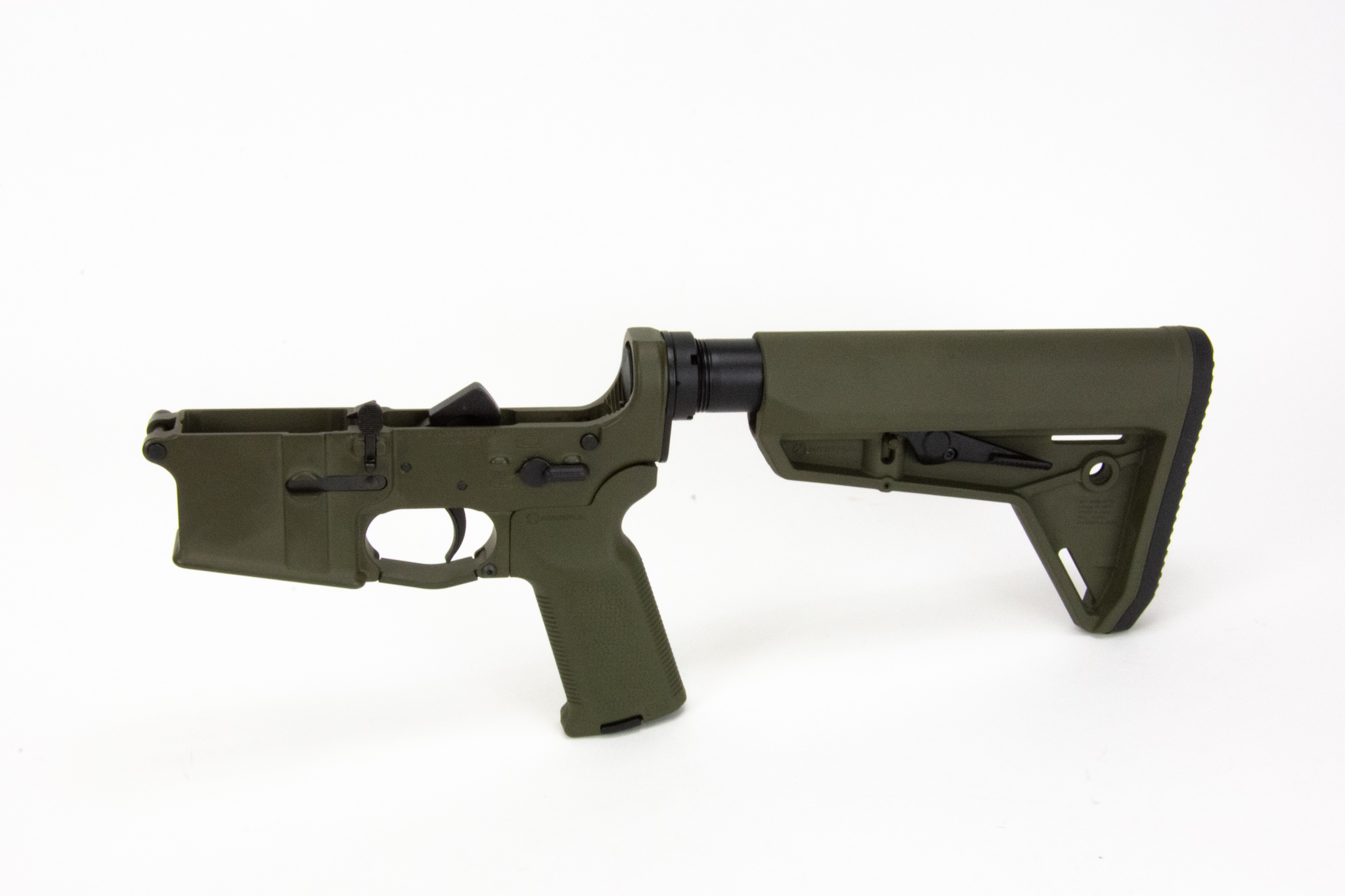 BKF AR15 Complete Lower Receiver W/ Magpul K2 Grip & SL Stock - OD ...