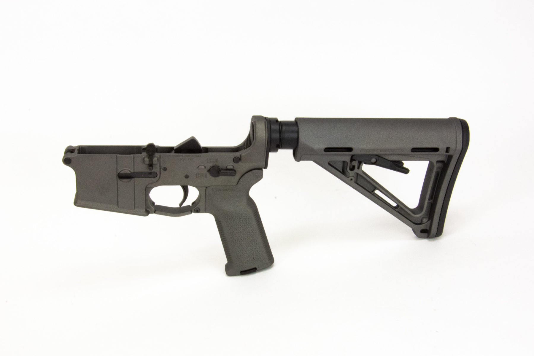 BKF AR15 Complete Lower Receiver W/ Magpul K2 Grip & MOE Stock ...