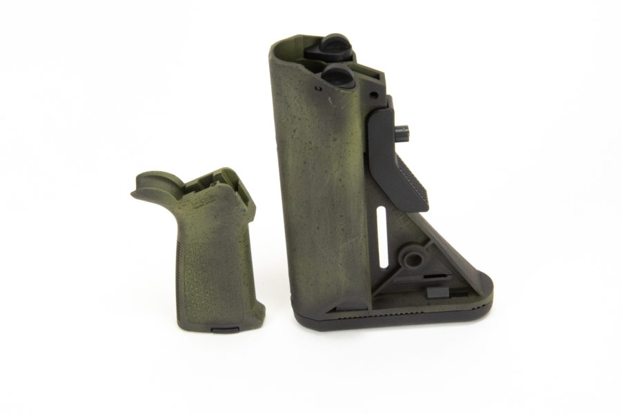 ADD Custom Cerakote to Stock and Grip - (Battleworn)