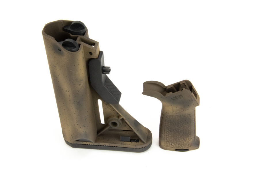 ADD Custom Cerakote to Stock and Grip - (Battleworn)