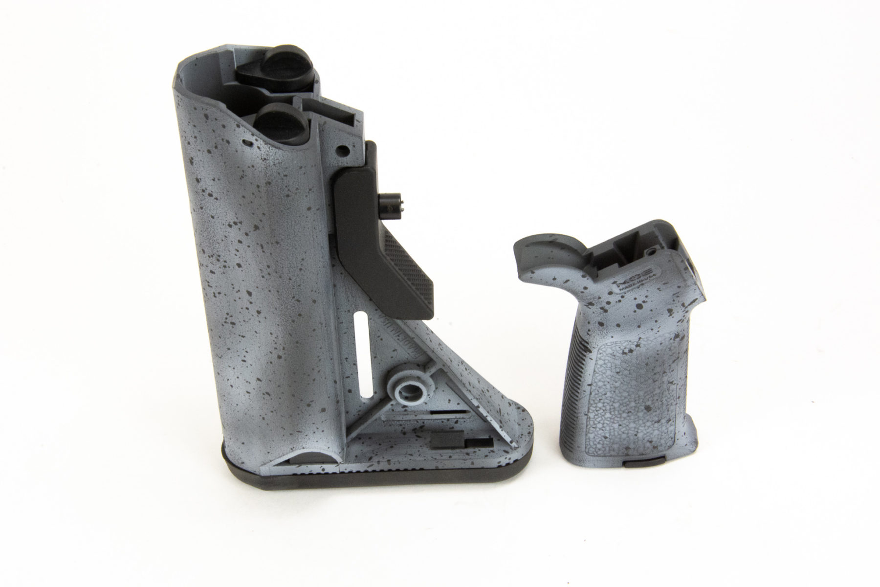 ADD Custom Cerakote to Stock and Grip - (Battleworn)