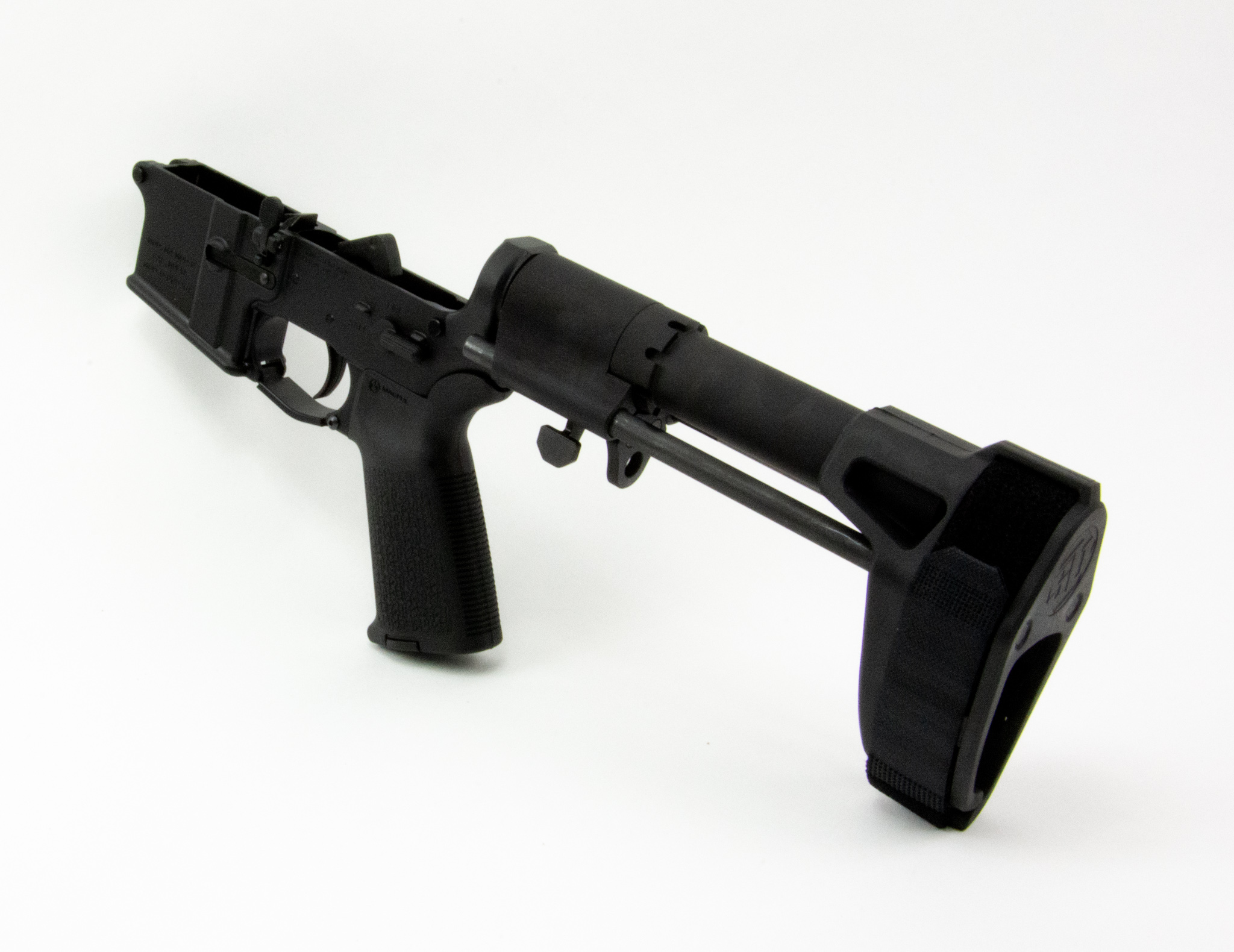 BKF AR15 M4 MOD-0 Complete PDW Lower Receiver - Anodized