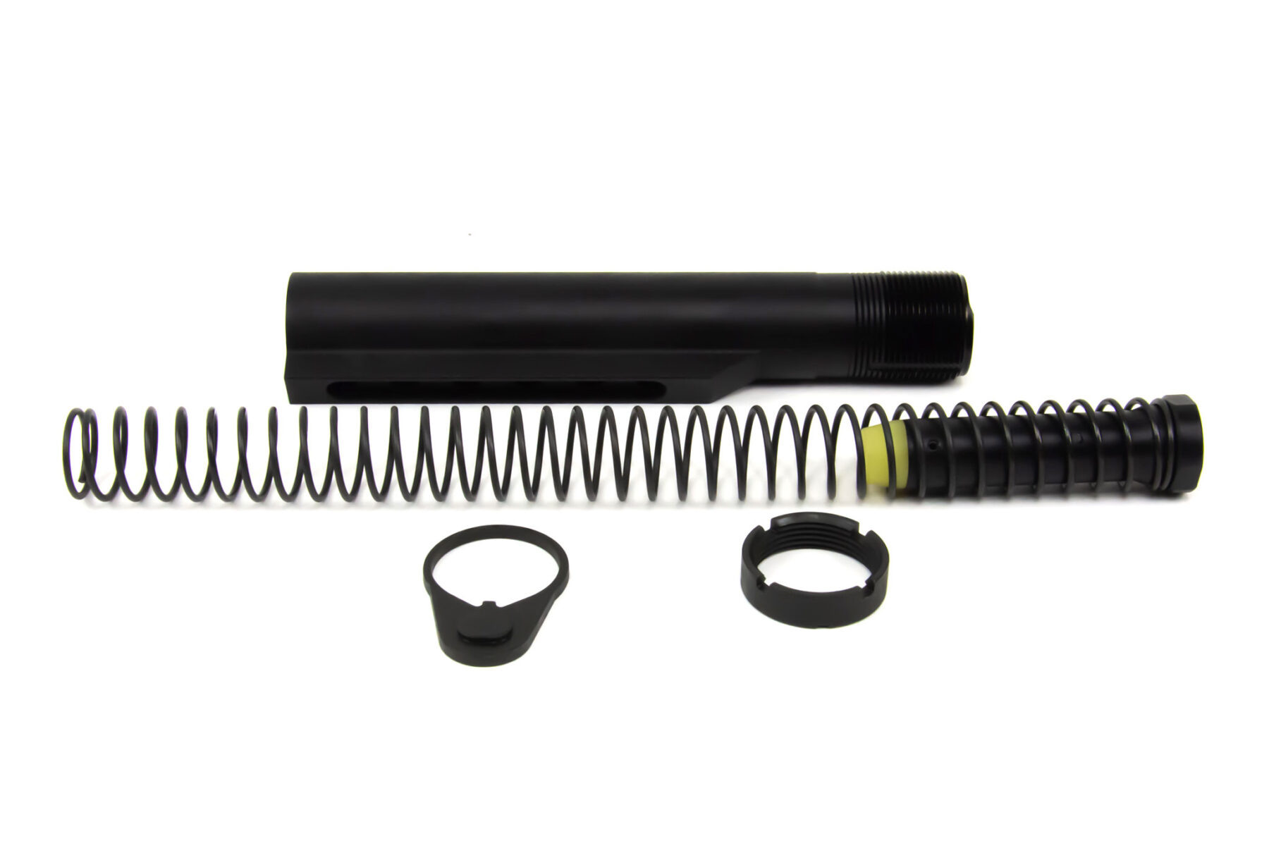 BKF AR15 M4 Carbine Buffer Tube Assembly - Mil Spec 7075