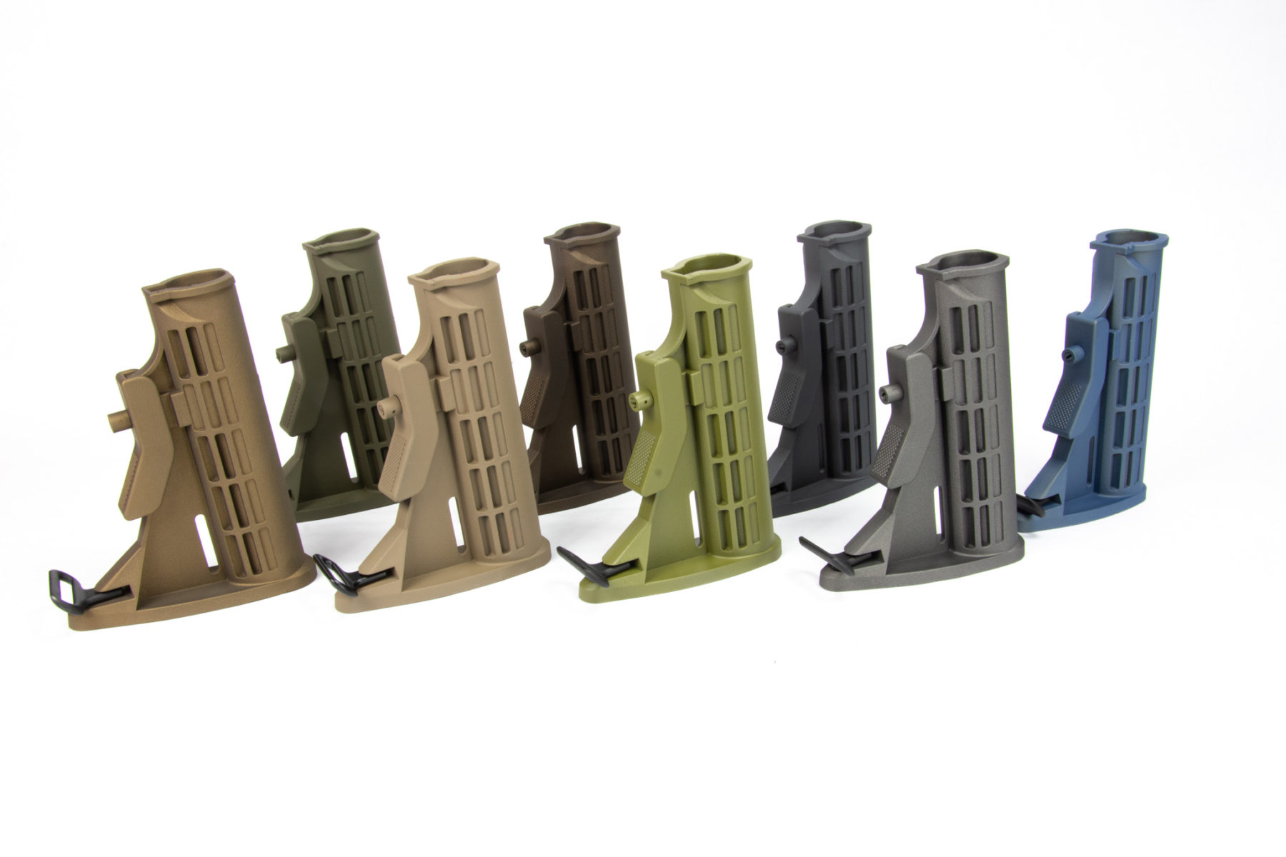 M4 Sliding Stock Mil Spec - Bazooka Green Cerakote