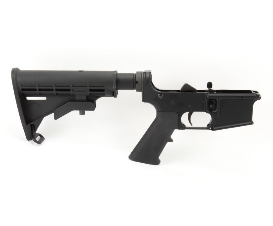 BKF M16A2 Stripped Lower Receiver - Colt Grey Anodizing