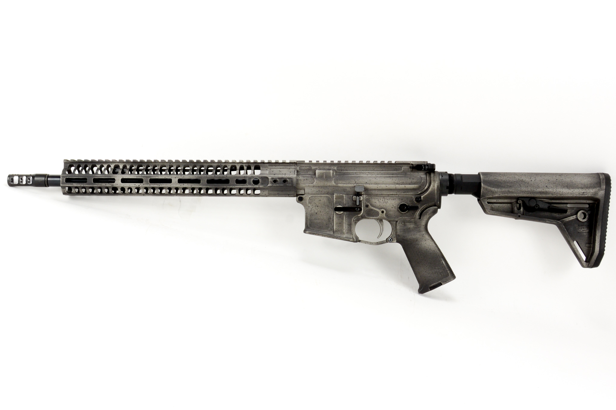 BKF M4 MOD-1 M4 14.5" Pinned to 16" 1/7 Twist 5.56 Nato Rifle ...