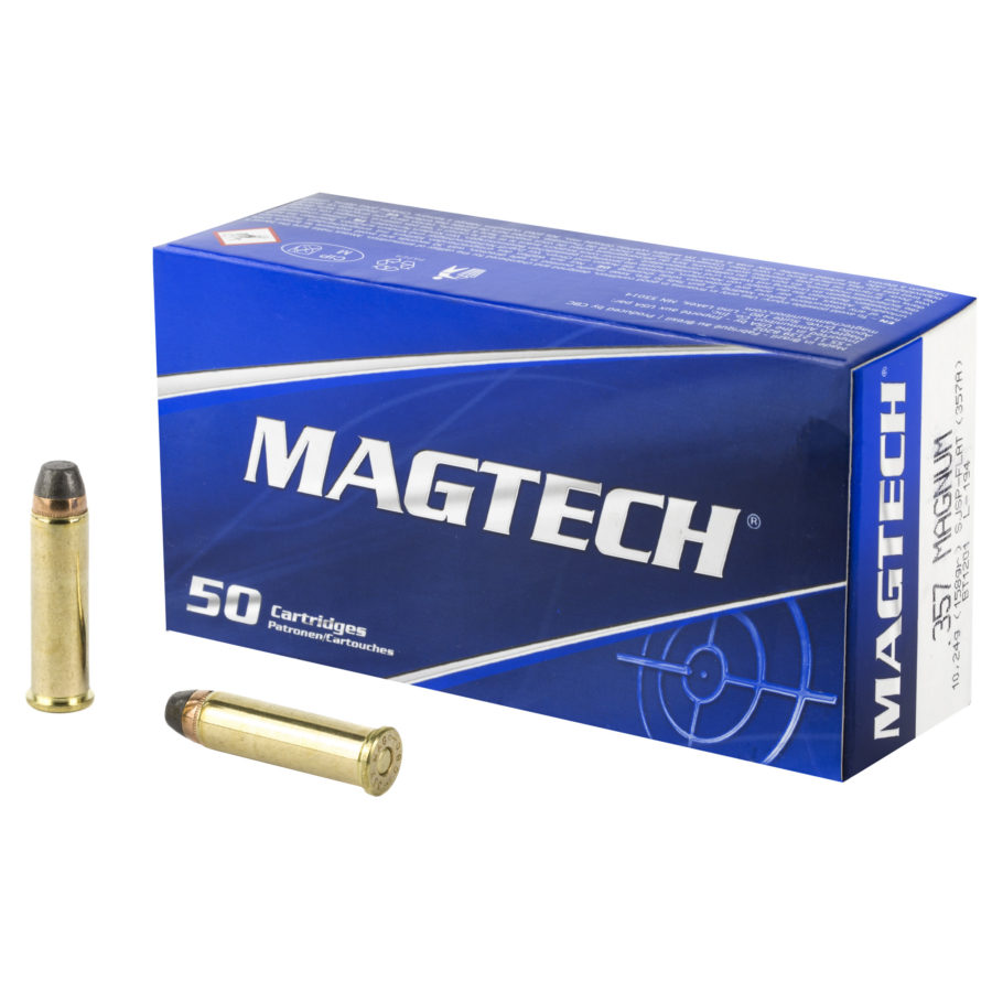 Magtech, Sport Shooting, 357MAG, 158 Grain, Jacketed Soft Point, 50 ...