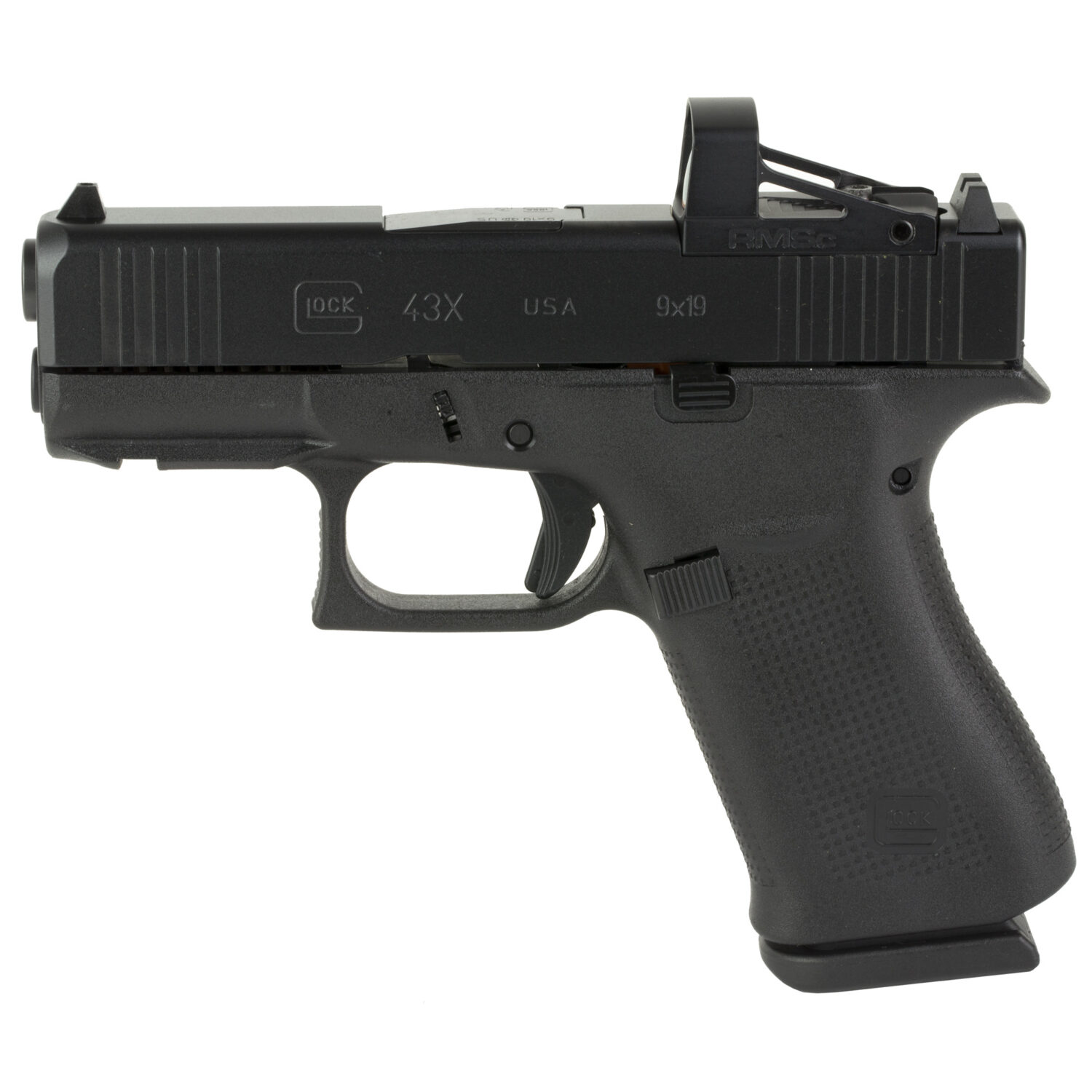 Glock, 43X MOS, TALO Exclusive, Striker Fired, Semi-automatic, Polymer ...