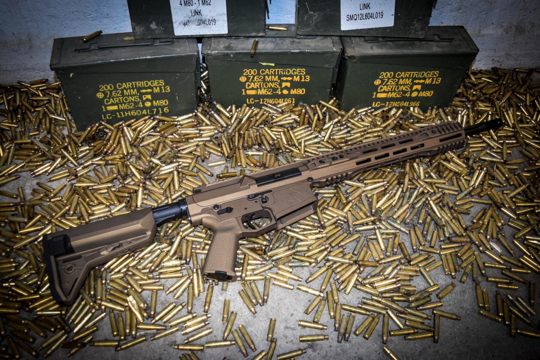 BKF M5 MOD-0 LR-308 16" 1/10 Twist .308 FFSSR SL-S Cerakoted Rifle ...