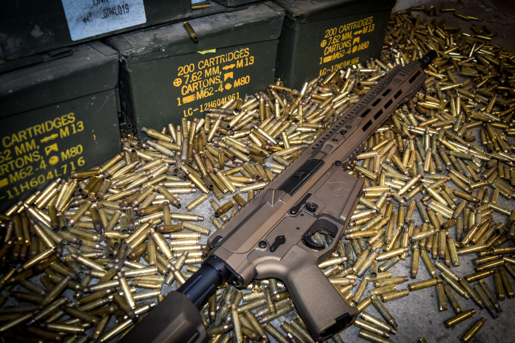 BKF M5 MOD-0 LR-308 16" 1/10 Twist .308 FFSSR SL-S Cerakoted Rifle ...