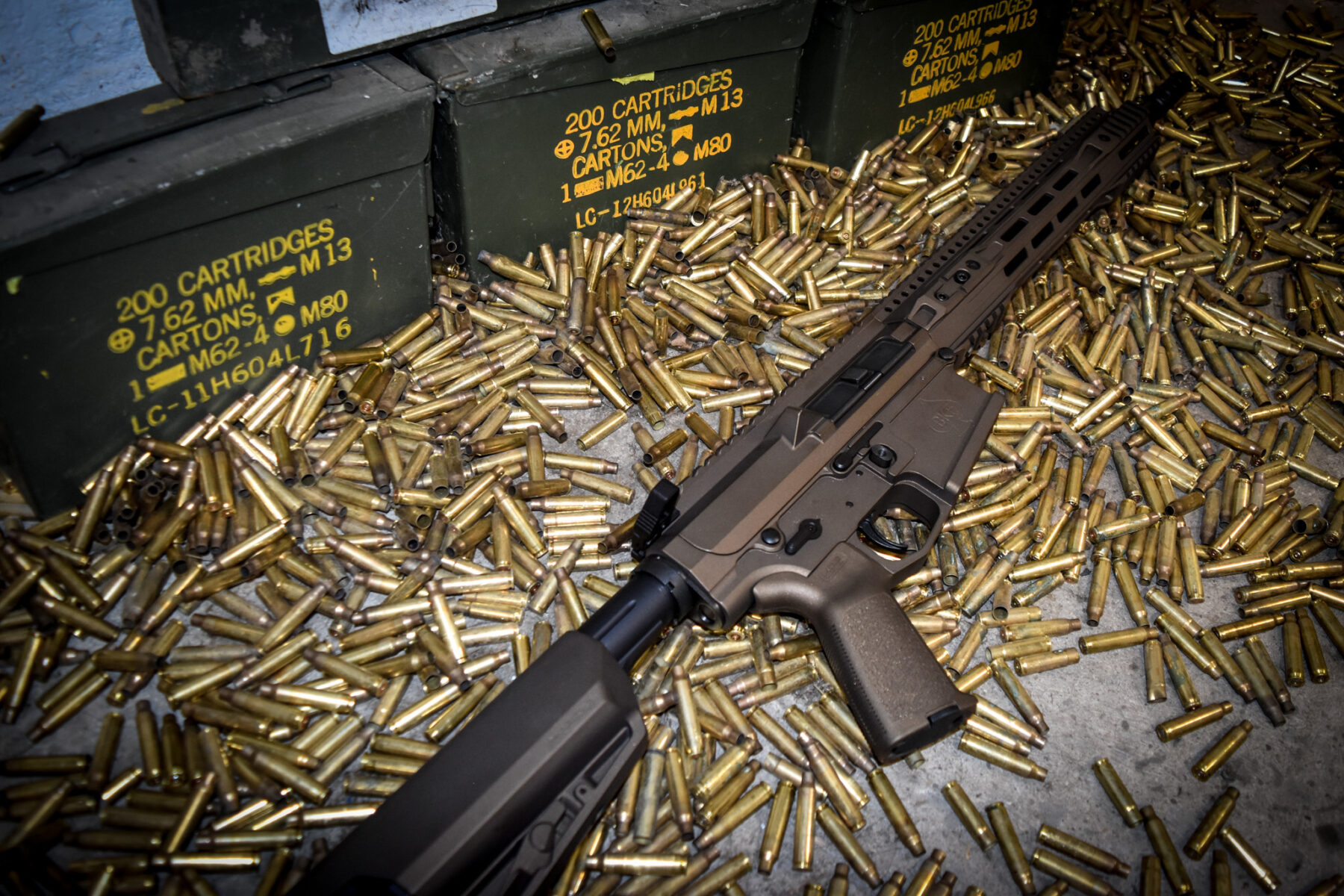 BKF M5 MOD-0 LR-308 16" 1/10 Twist .308 FFSSR SL-S Cerakoted Rifle ...