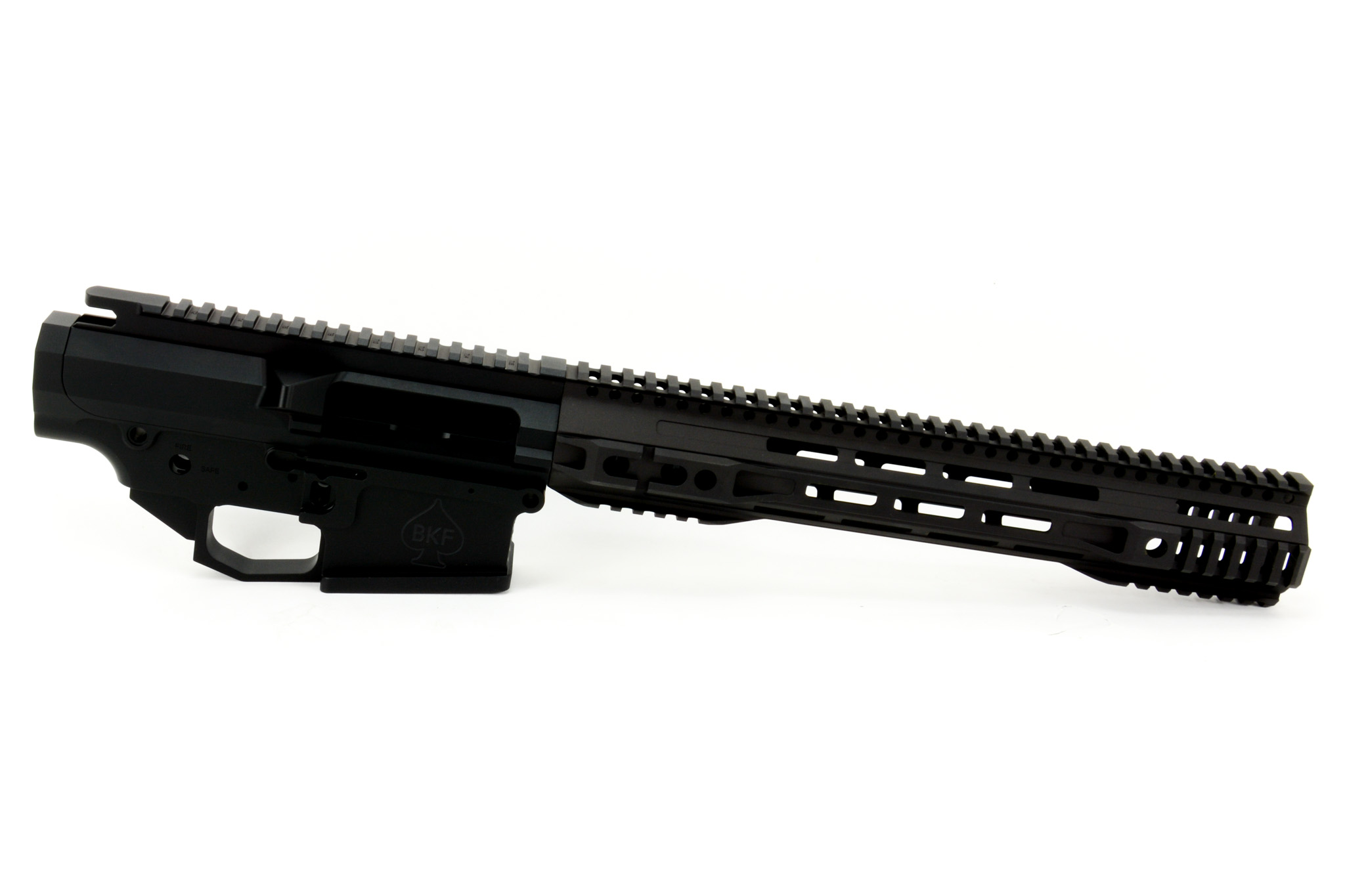 BKF M5 MOD-0 LR-308 Stripped Billet 13.5" Builder Set W/ Ambi Bolt Release