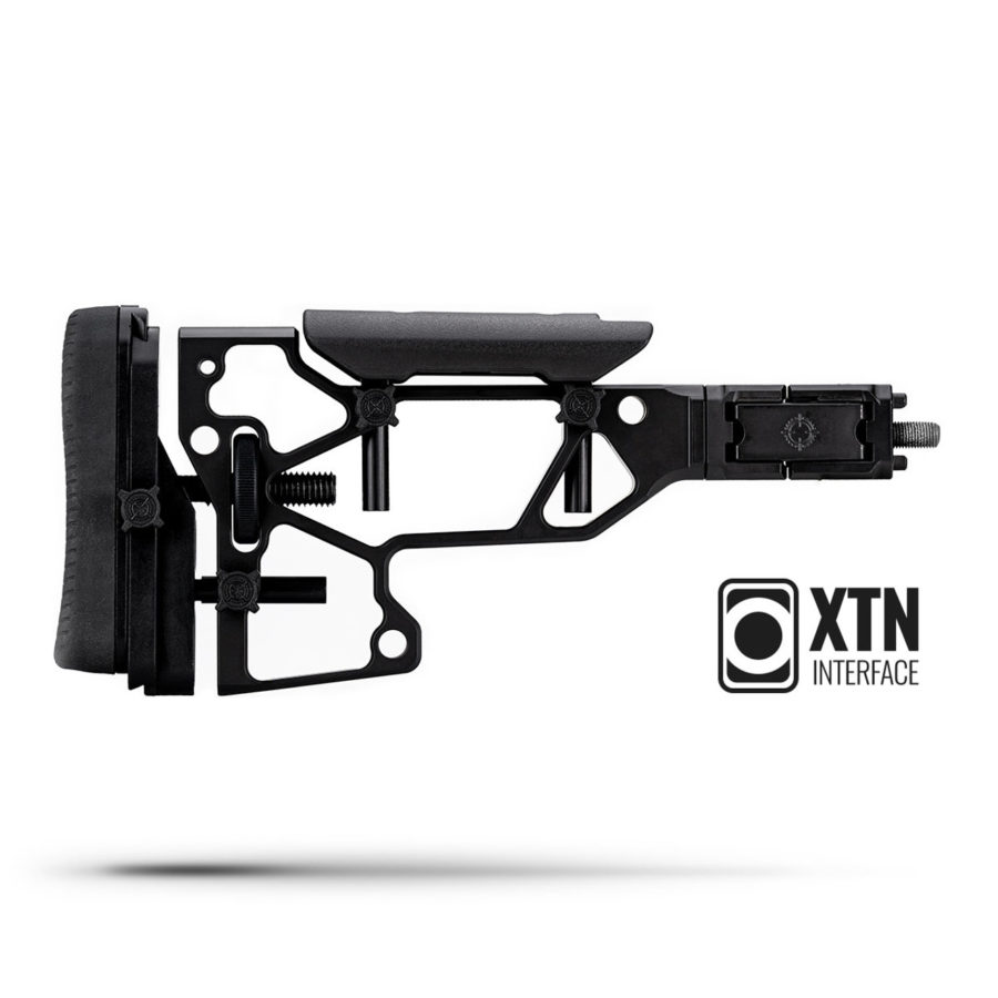 Mdt Srs-xf Skeleton Rifle Stock Folding - Black