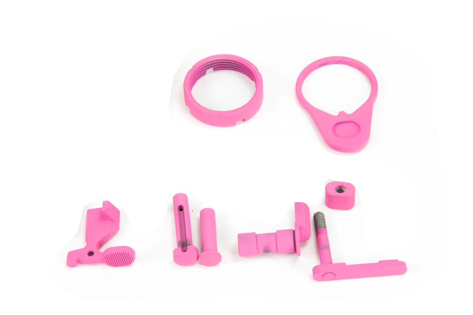 BKF Lower Half Cerakoted Parts Only - Pink