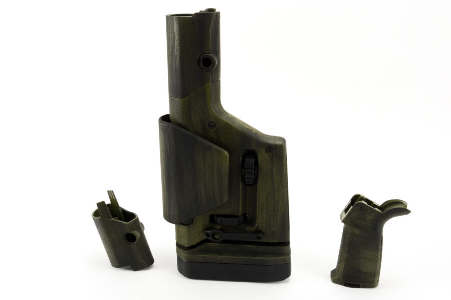 Magpul PRS Rifle Stock Mil-spec and MOE Grip Combo - Bazooka Battleworn ...