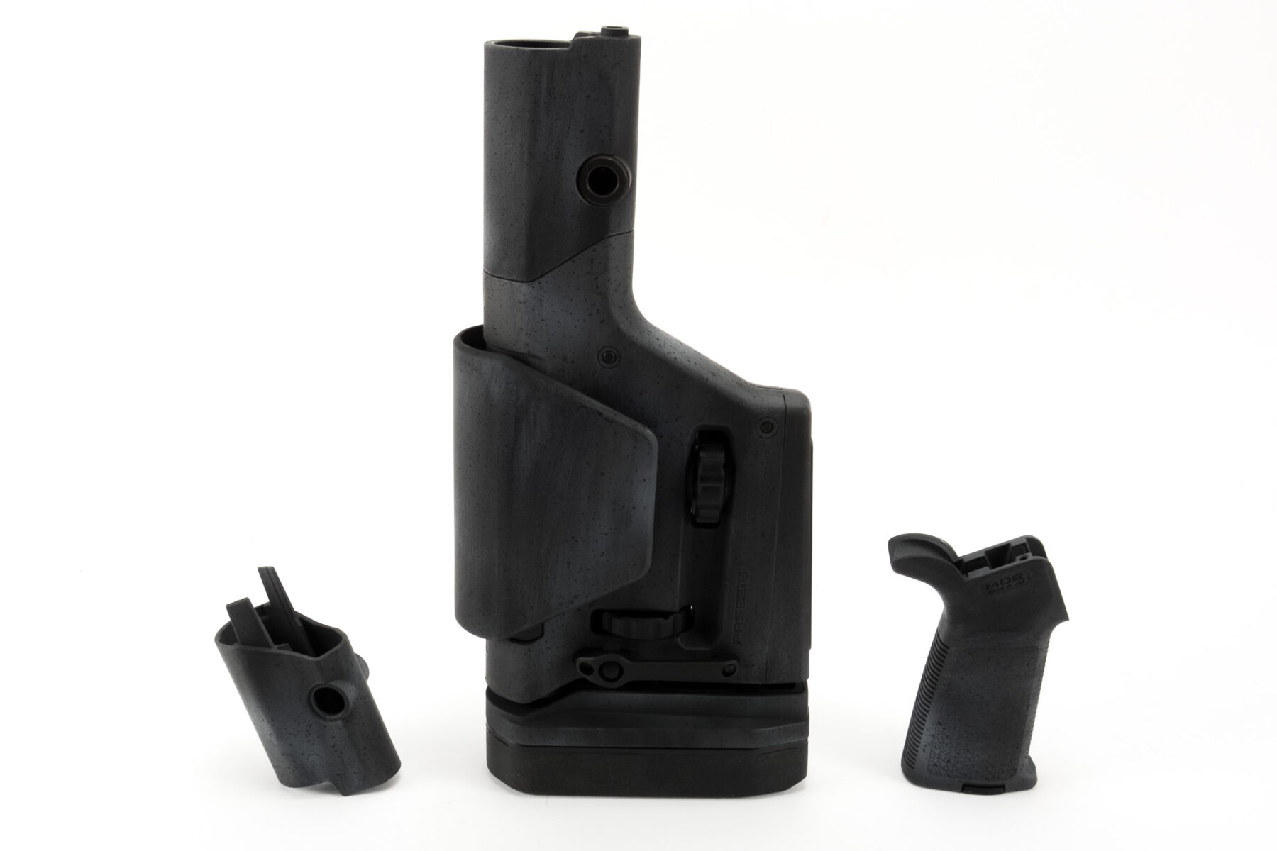 Magpul PRS Rifle Stock Mil-spec and MOE Grip Combo - Urban Battleworn ...