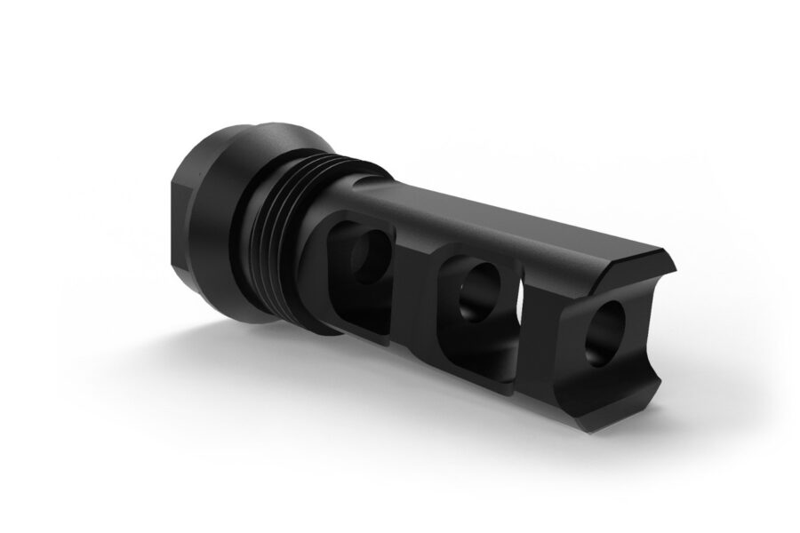 Breek Arms 2BO Double Port Muzzle Brake Outside Threaded - .30 cal