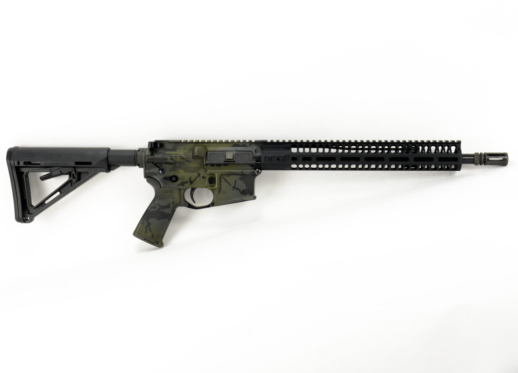 BKF M4 MOD-0 14.5" Pinned to 16" 1/7 Twist 5.56 Nato Moe Cerakoted ...