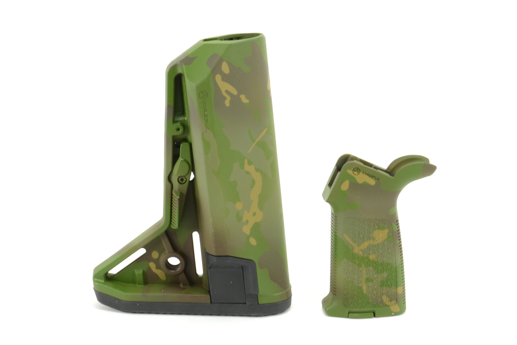 Magpul Moe SL-S Carbine Stock Mil-spec and MOE Grip Combo - Tropic Multicam