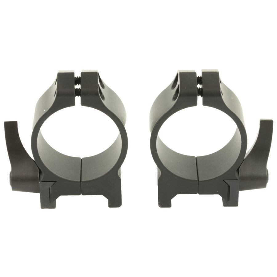 Warne, Maxima Quick Detach Ring, 30mm, Low, Matte Finish