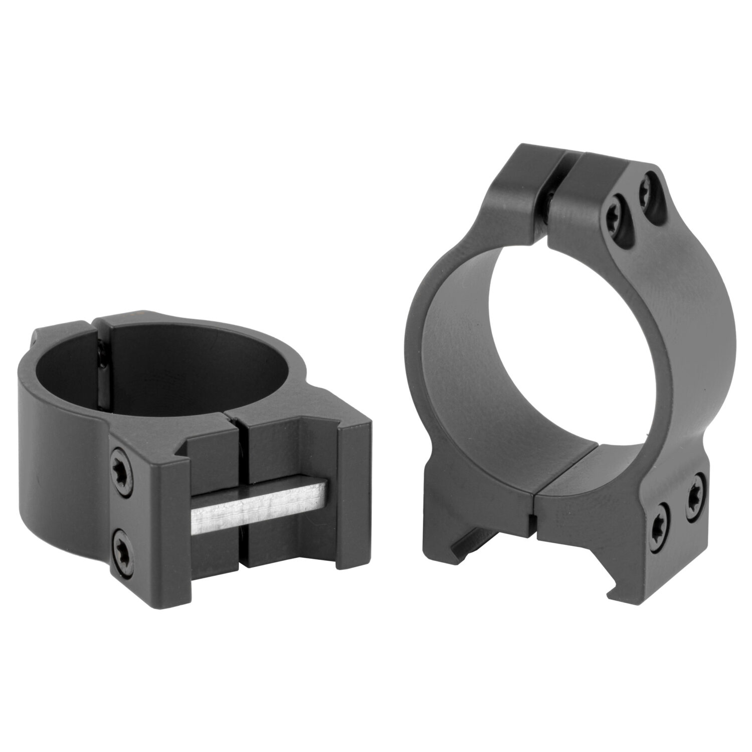 Warne, Maxima Permanent Attach Ring, 30mm, Med, Matte Finish