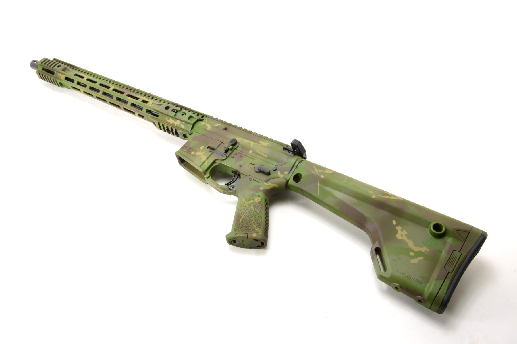 BKF M4 MOD-0 18" 1/7 Twist 5.56 Nato FFSSR MOE Rifle - Multicam Tropic
