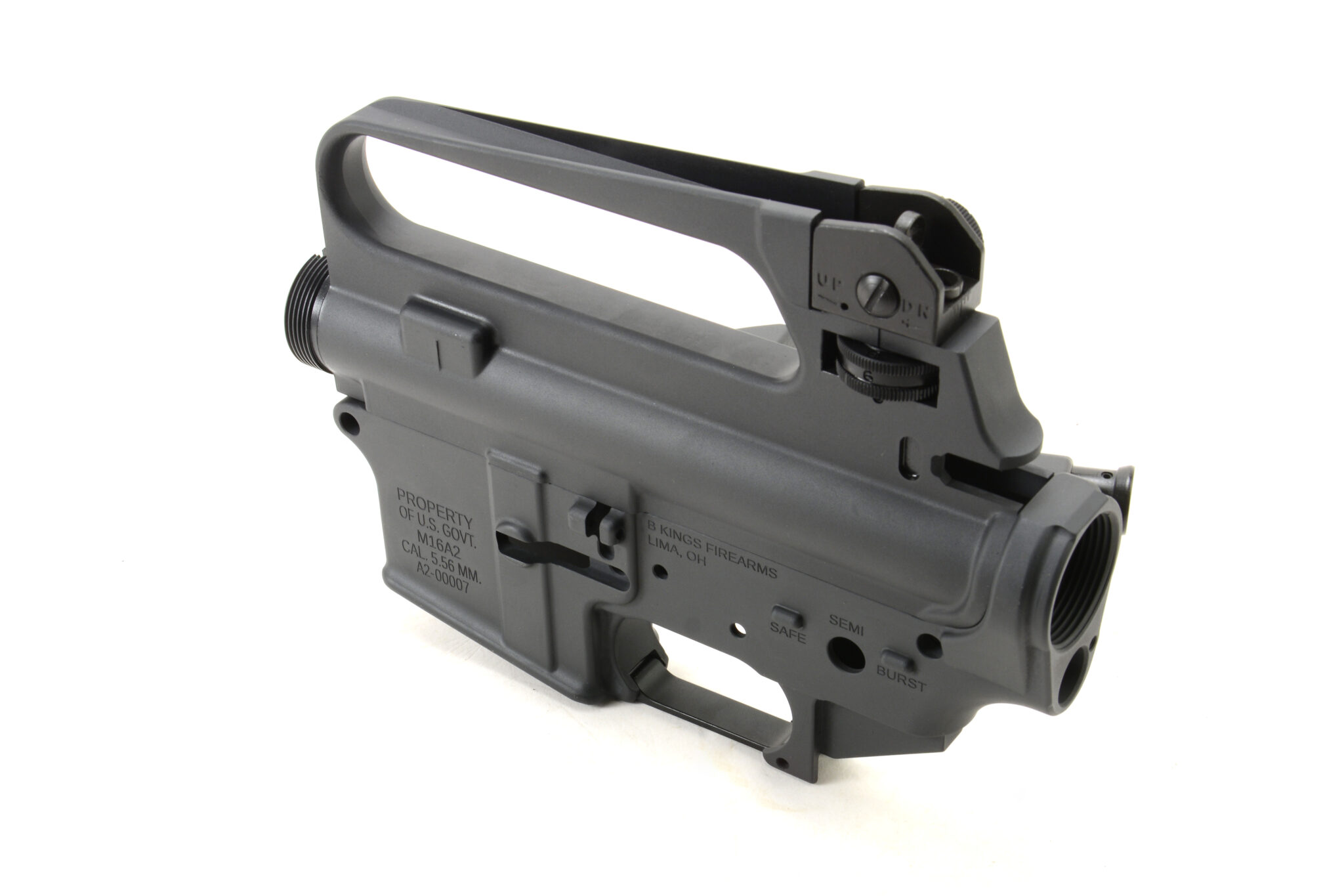 BKF M16A2 Stripped Lower Receiver & Assembled Upper Set (M4 Feed Ramp ...
