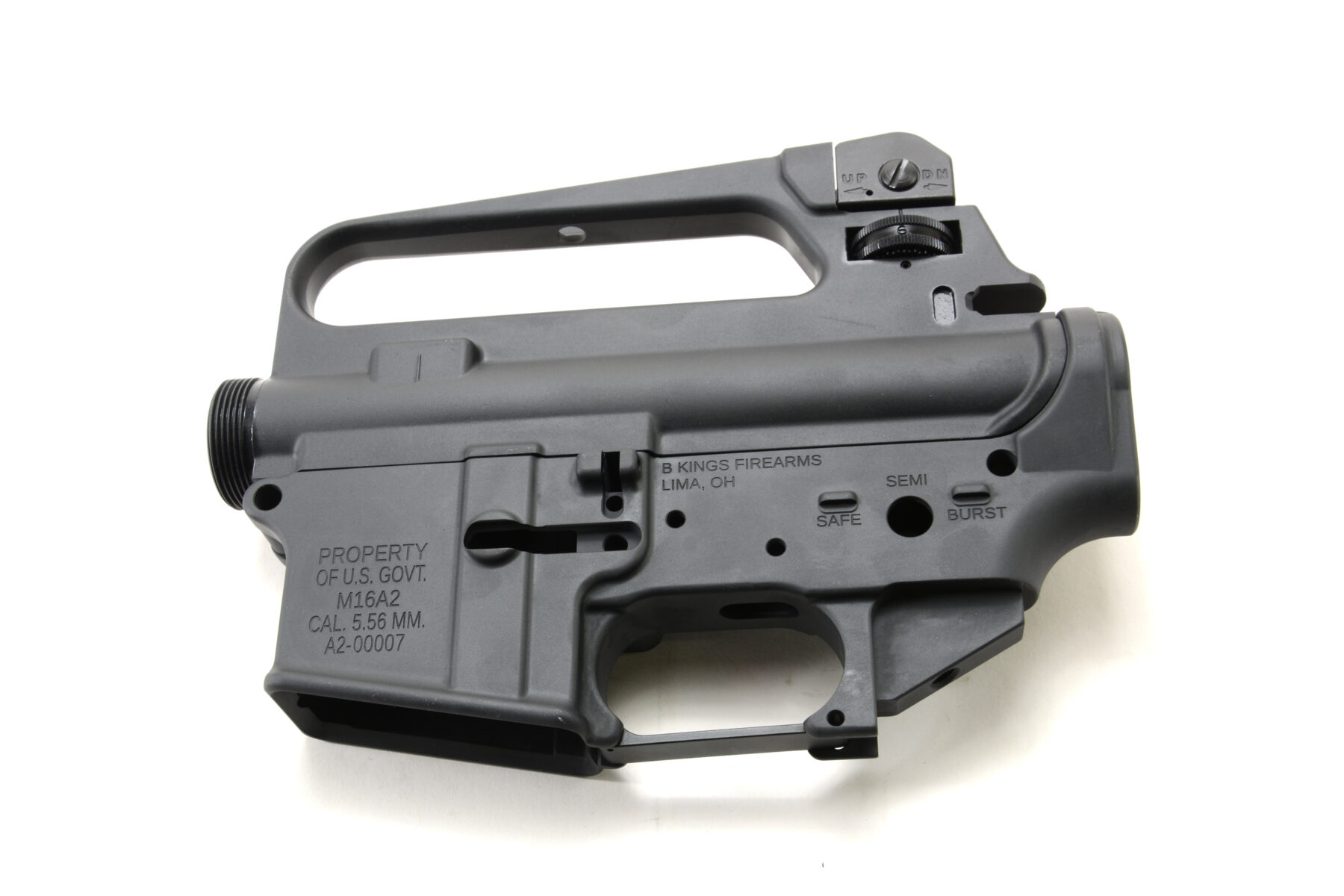 BKF M16A2 Stripped Lower Receiver & Assembled Upper Set (M4 Feed Ramp ...