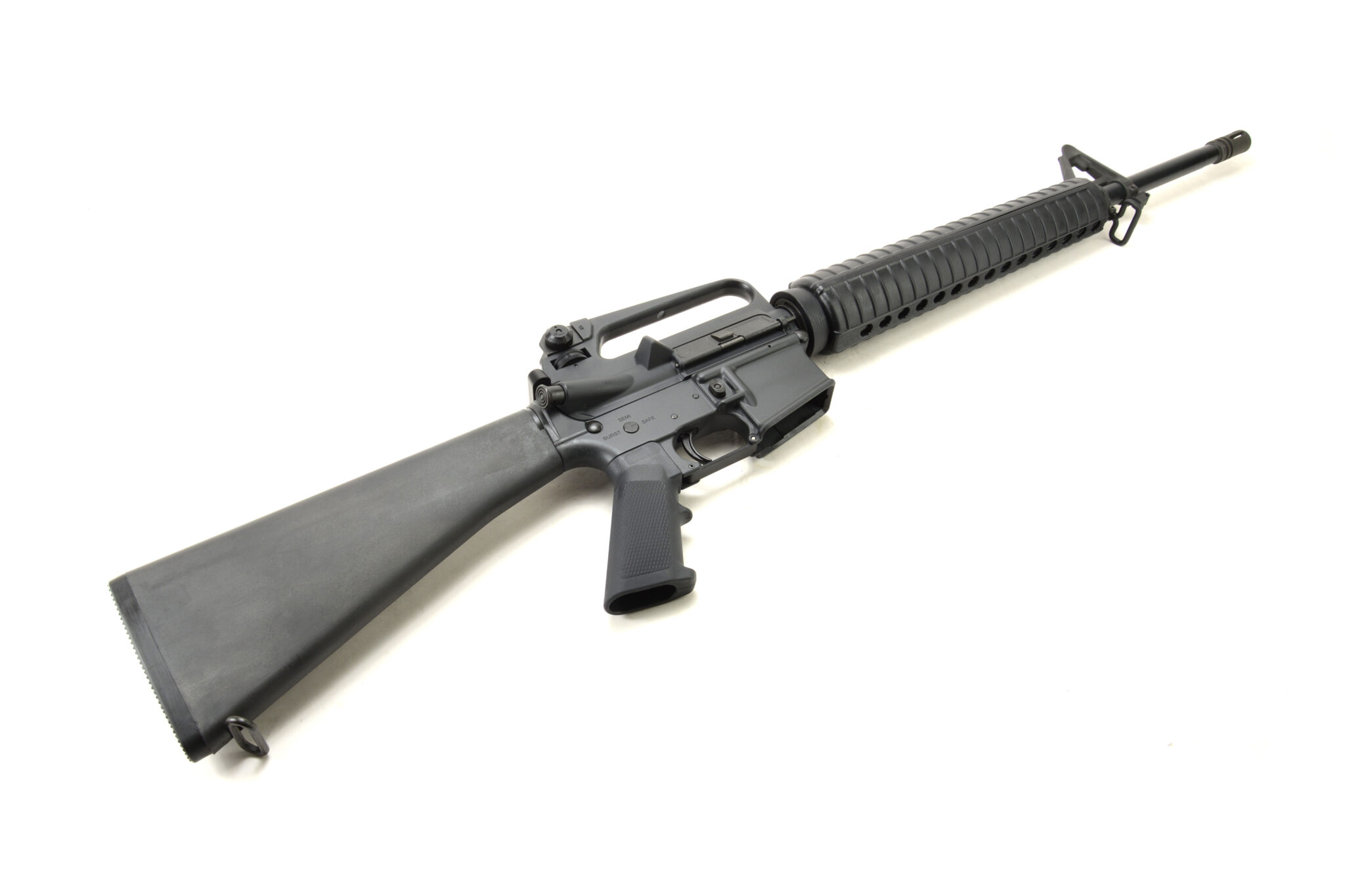 BKF M16A2 20" 1/7 Twist 5.56 Nato Retro Rifle - Colt Grey Anodized