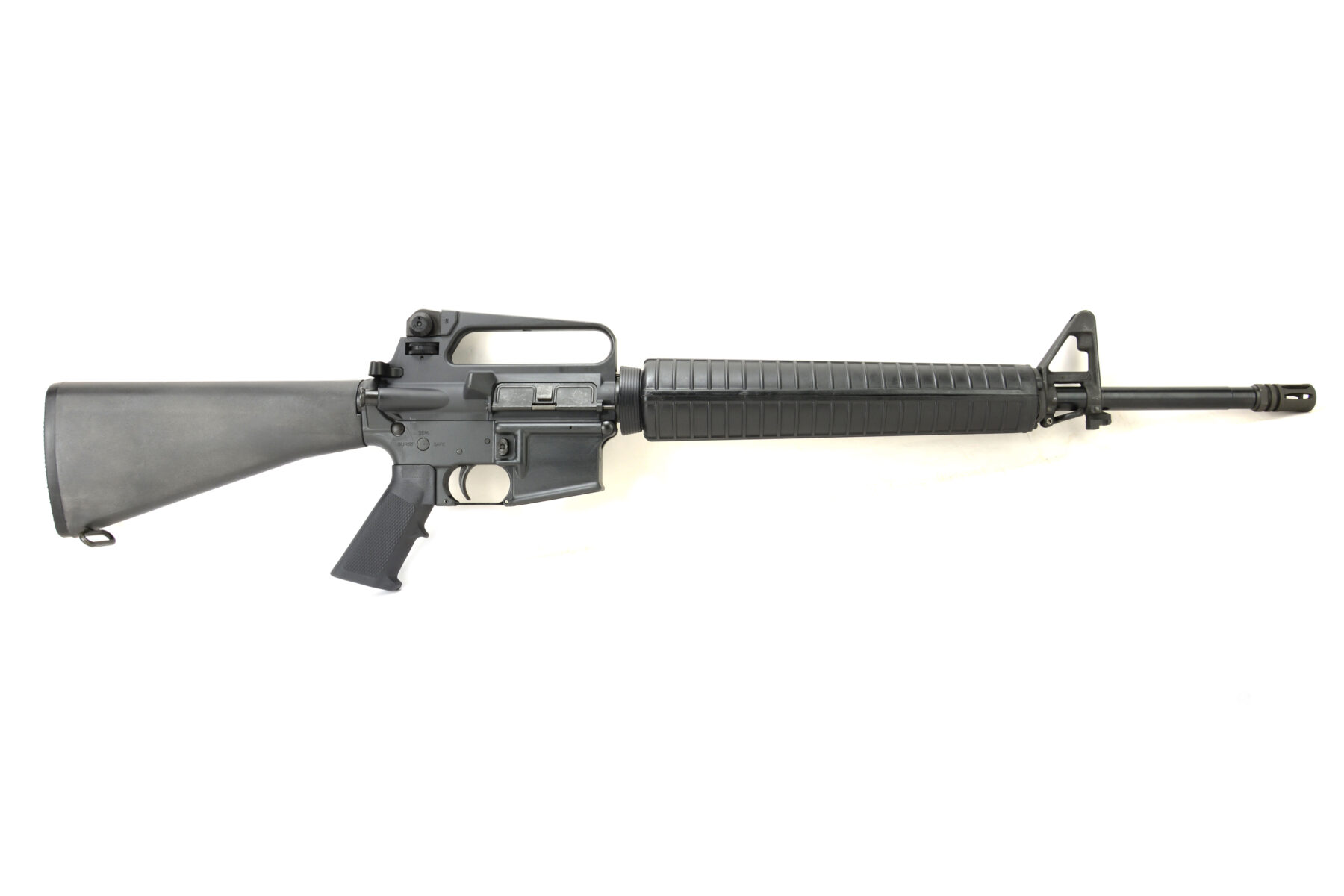 BKF M16A2 20" 1/7 Twist 5.56 Nato Retro Rifle - Colt Grey Anodized