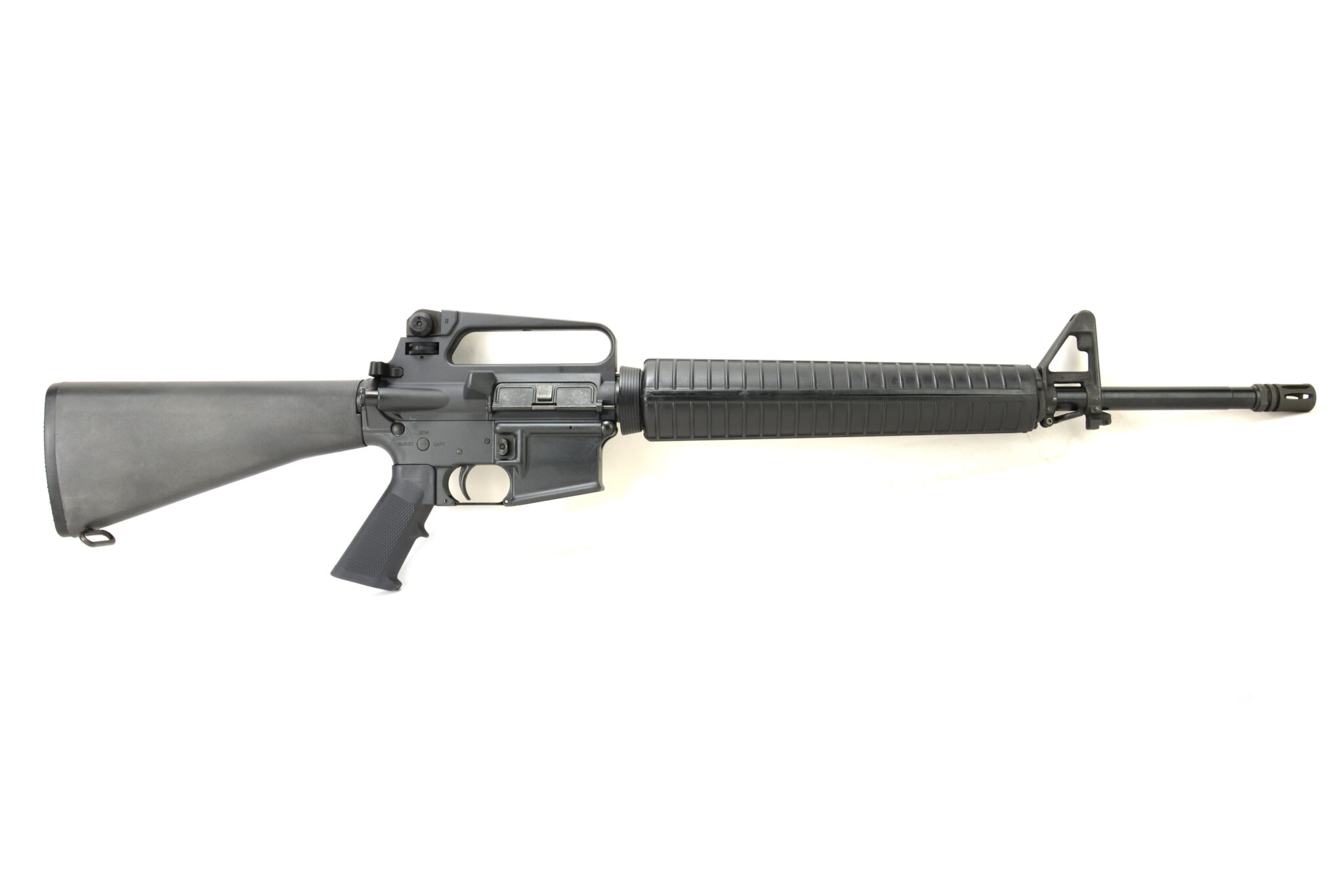 BKF M16A2 20" 1/7 Twist 5.56 Nato Retro Rifle - Colt Grey Anodized