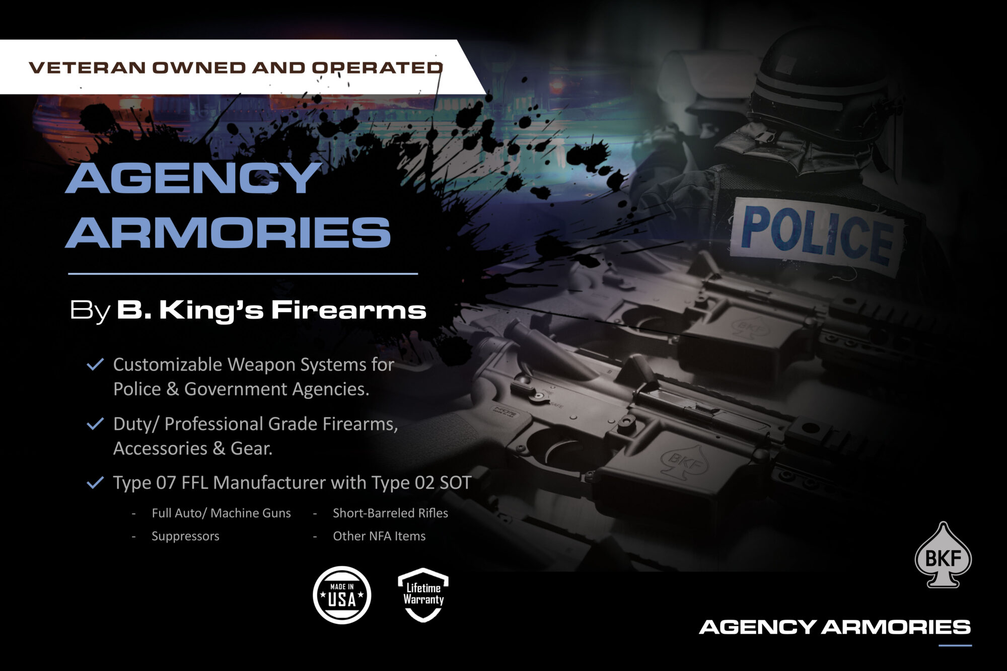 Government Agency Armory Program