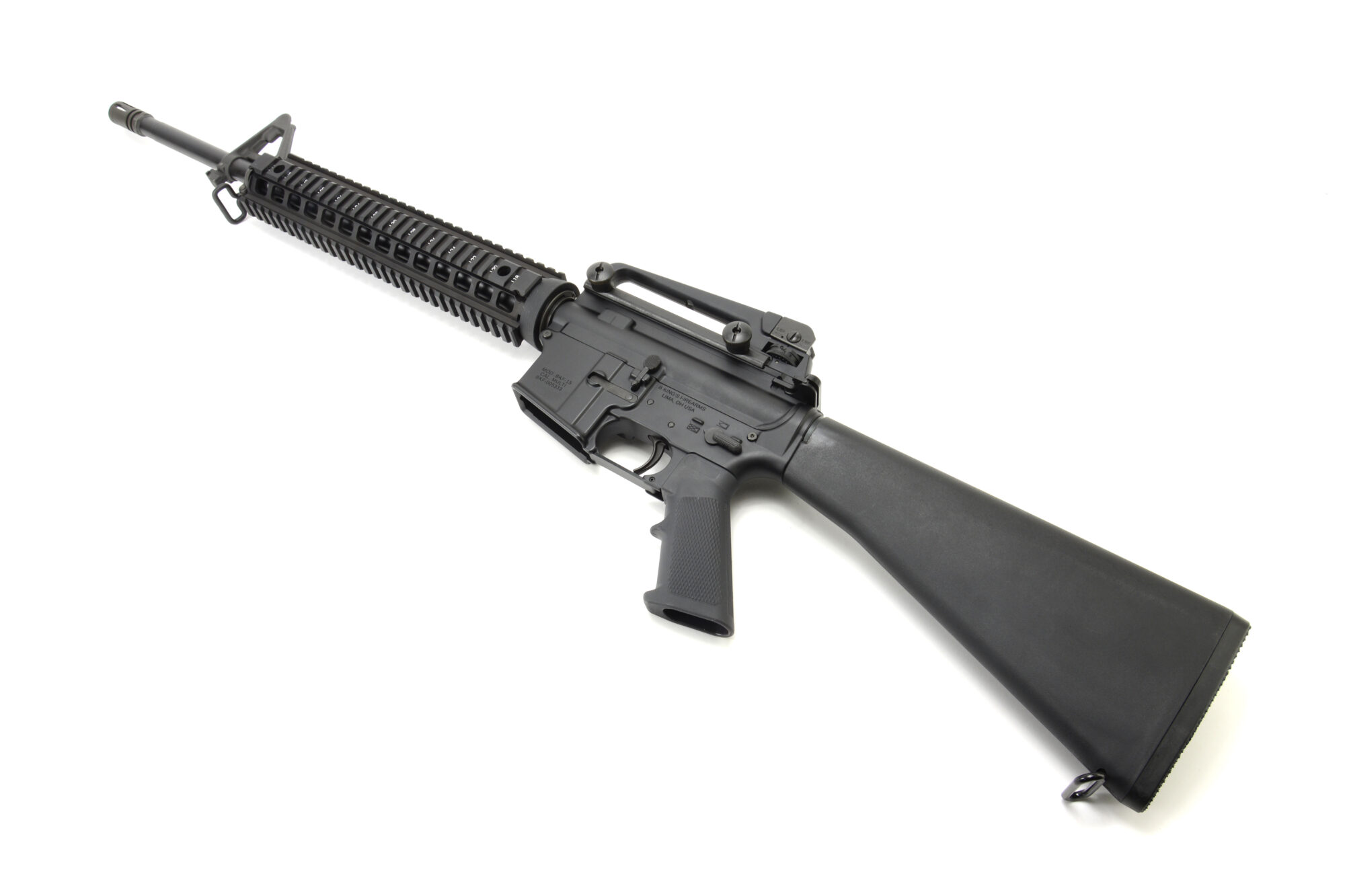 BKF M16A4 20" 1/7 Twist 5.56 Nato Retro Rifle - Anodized (Military ...
