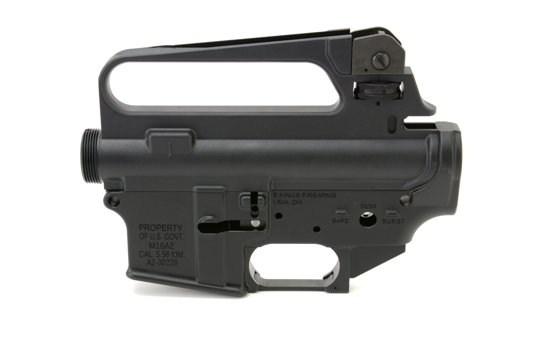 BKF M16A2 Stripped Lower Receiver & Assembled Upper Set (M4 Feed Ramp ...