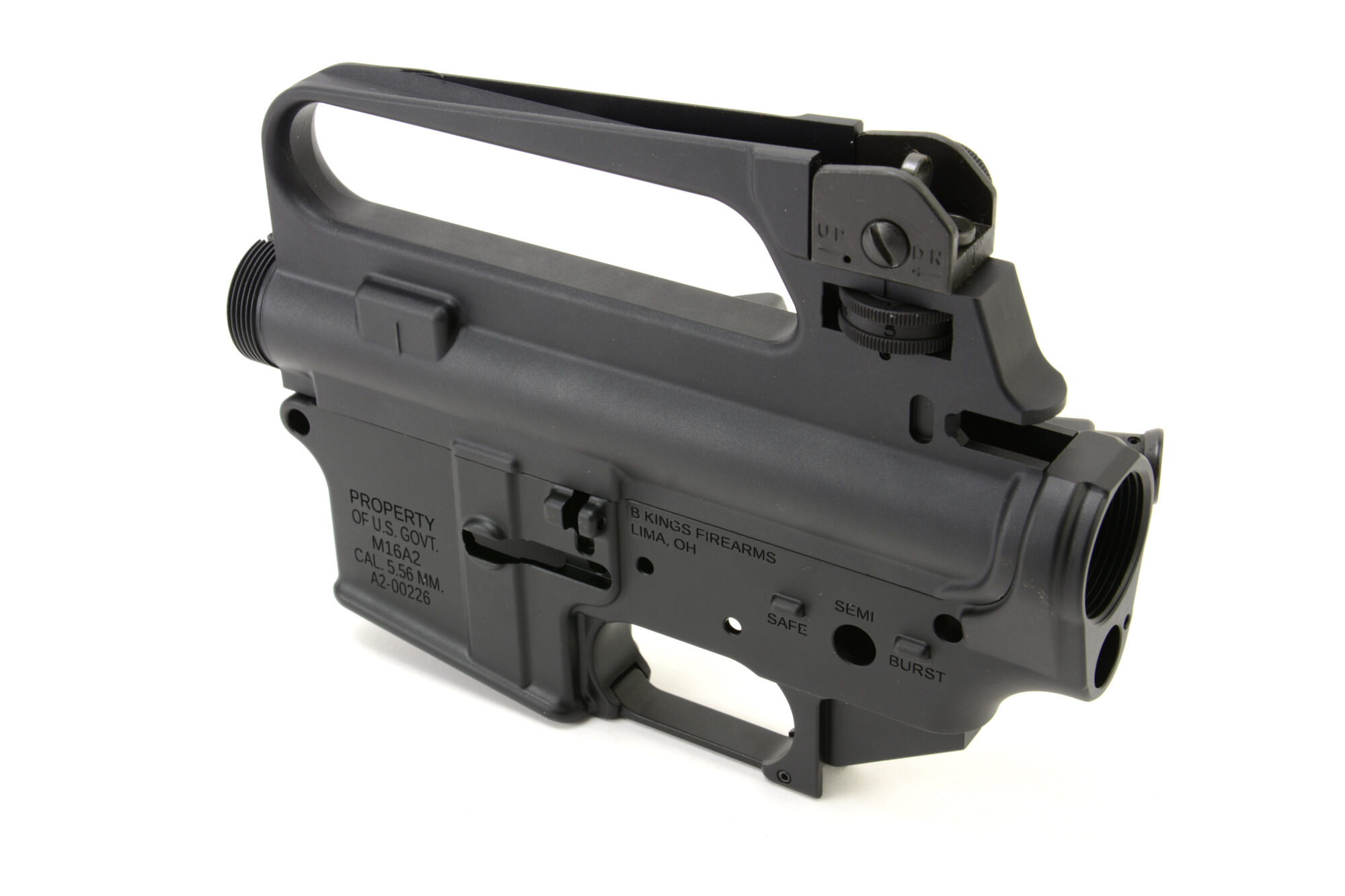 BKF M16A2 Stripped Lower Receiver & Assembled Upper Set (M4 Feed Ramp ...