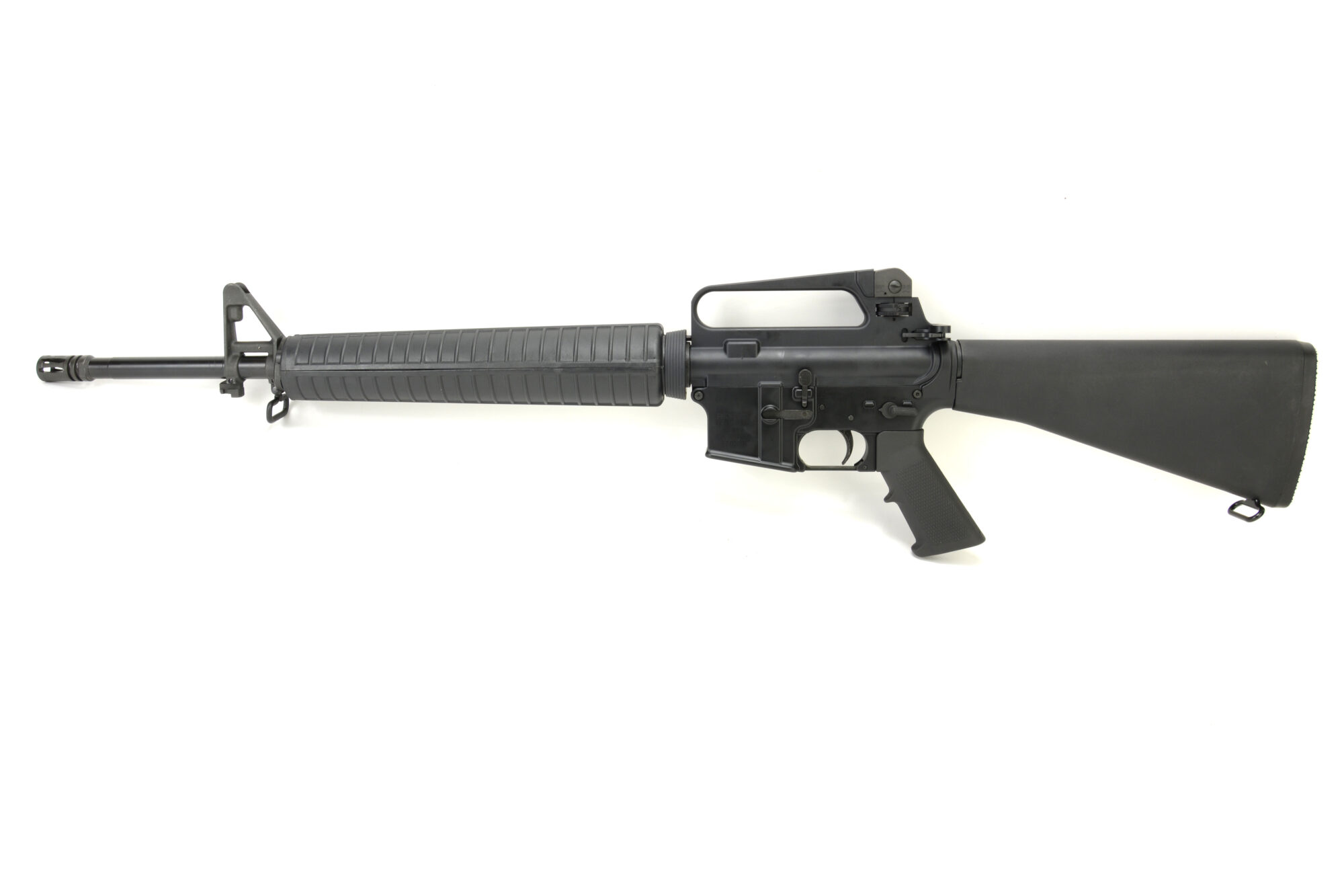 BKF M16A2 20" Chrome Lined Phos 1/7 Twist 5.56 Nato Retro Rifle - Black Anodized BKF M16A2 20 ...