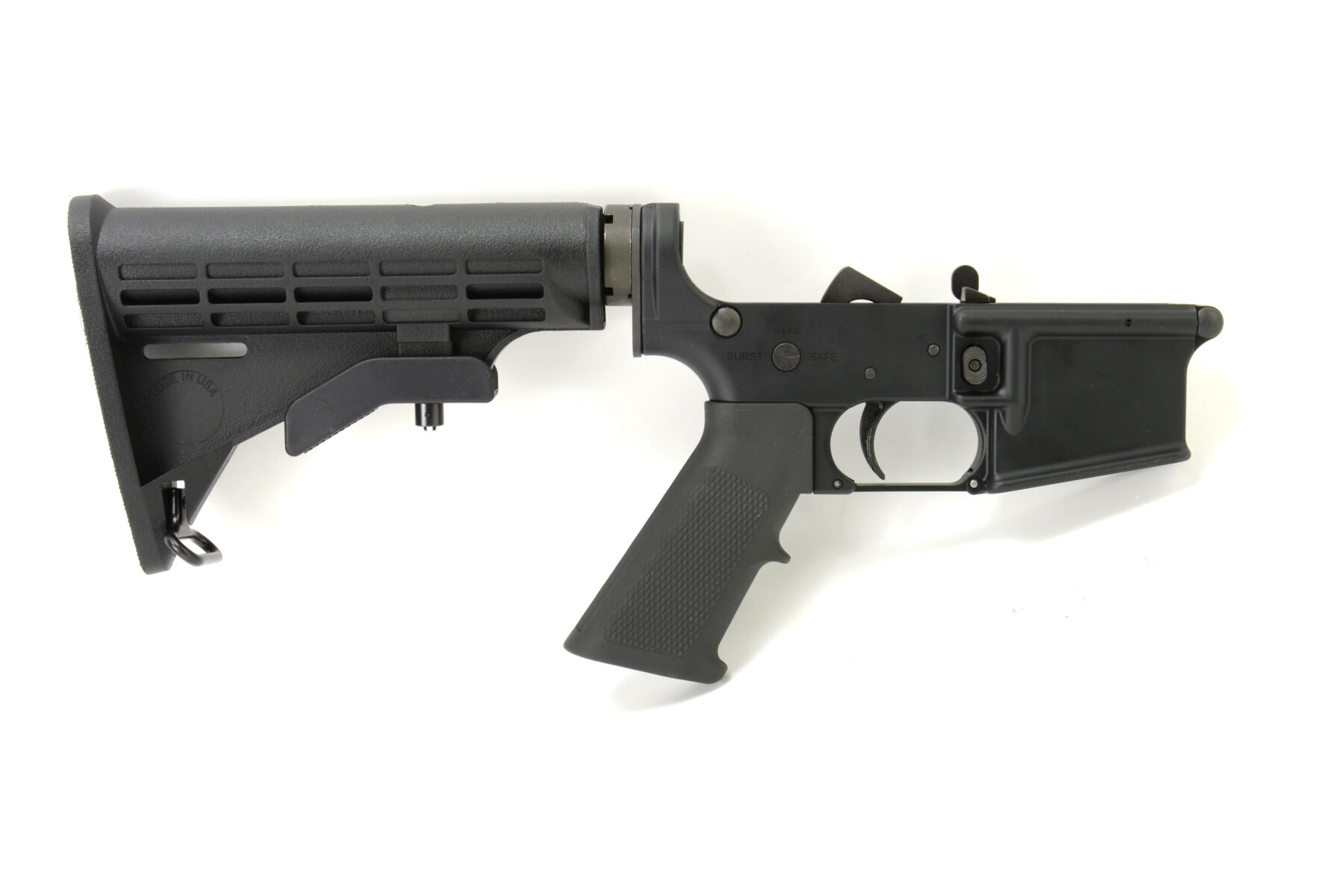 BKF M16A2 Complete Lower Receiver - Colt Grey Anodized