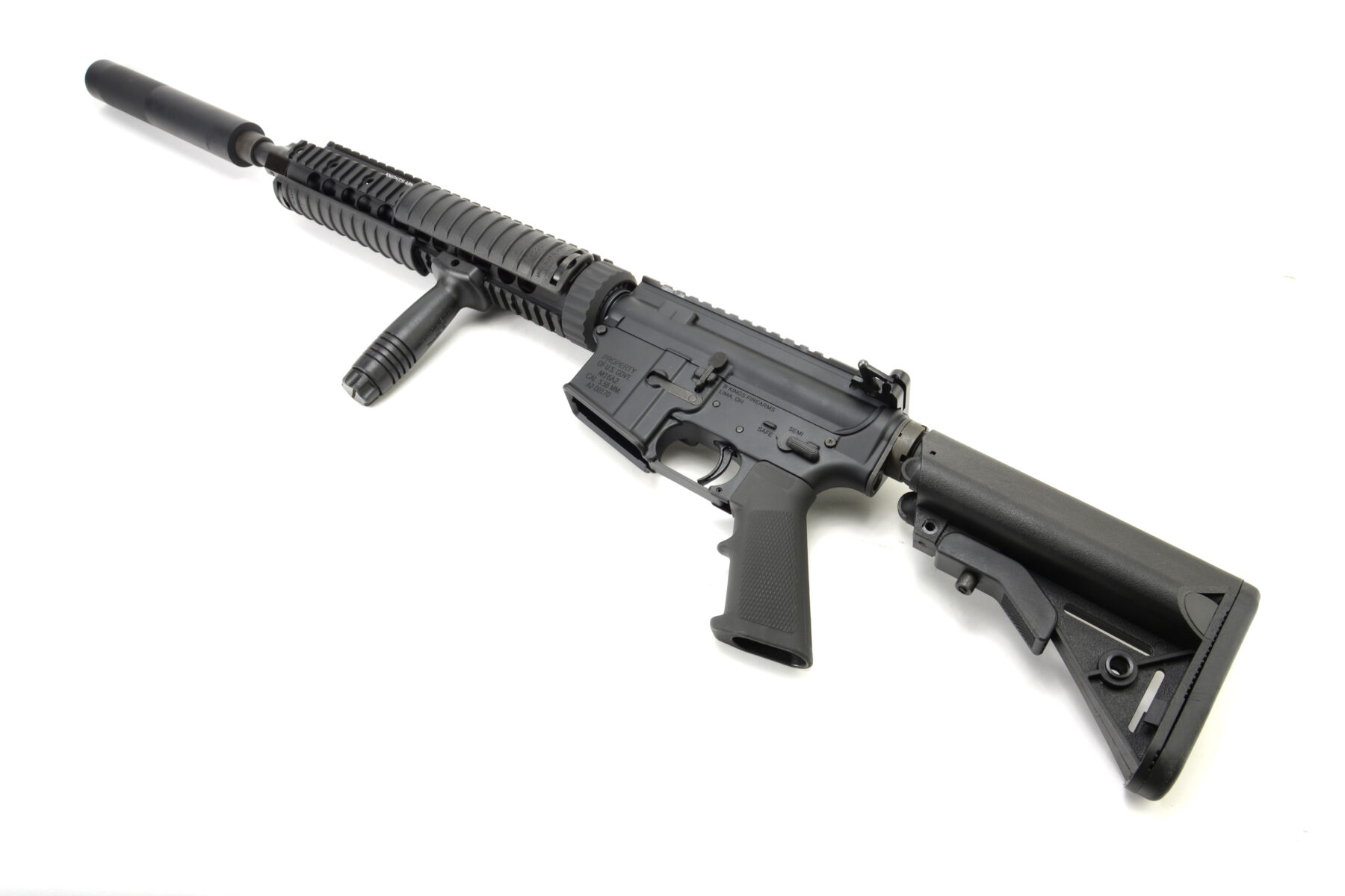 BKF Mk 12 18" 5.56 SEAL RECCE Rifle - Anodized