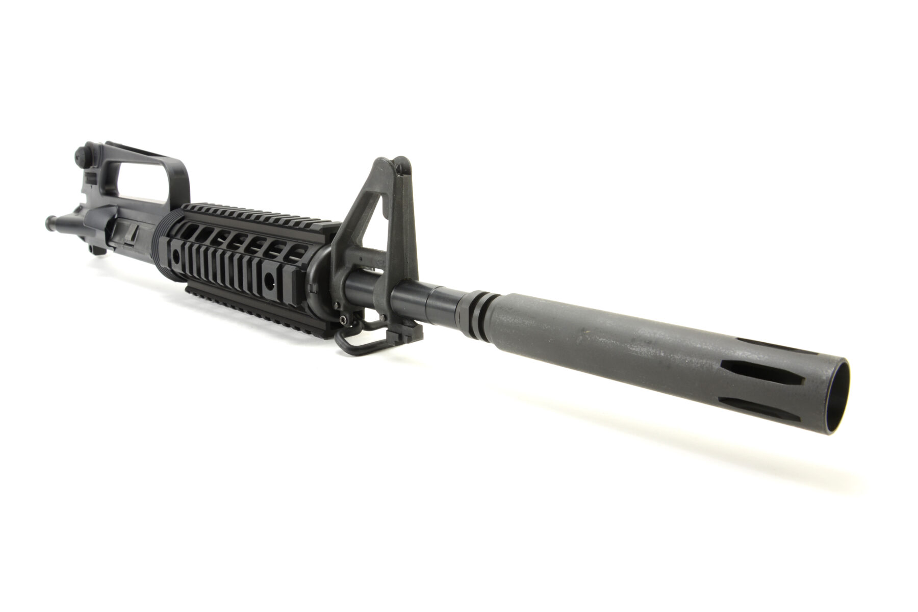 BKF M16A2 11.5" 5.56 Nato 1/7 Twist Chrome Lined Phos Quad-Rail with ...