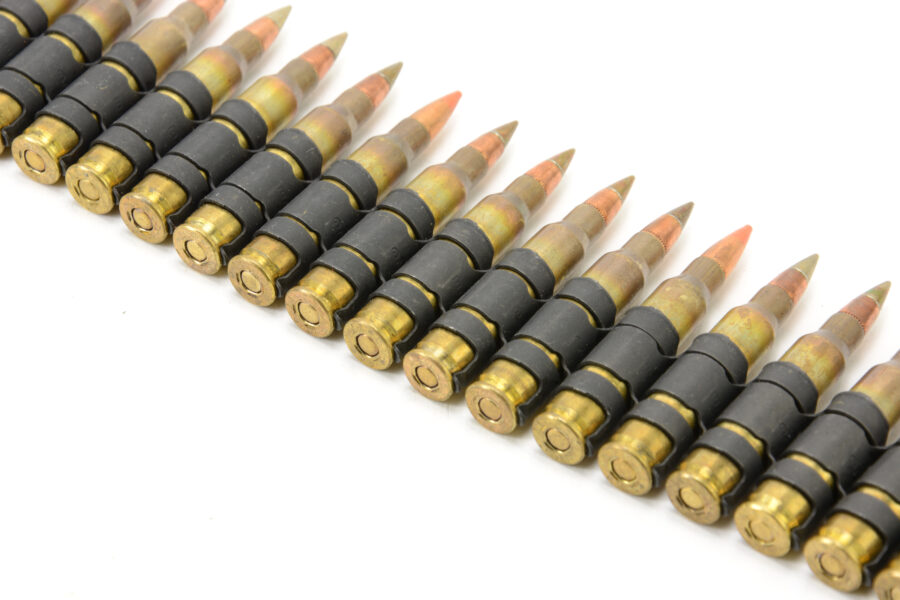 M855A1, 556NATO, 62Gr, 20 Rounds Belted with M856A1 Tracers