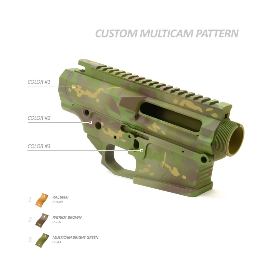 ADD Custom Cerakote to a Builders Set - Multicam