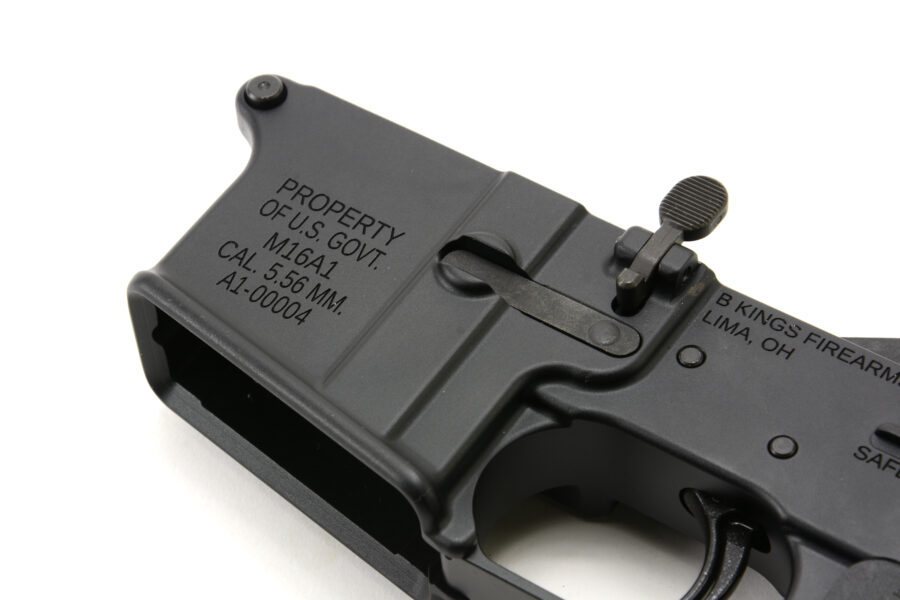 BKF M16A1 Complete Lower Receiver - Black Anodized