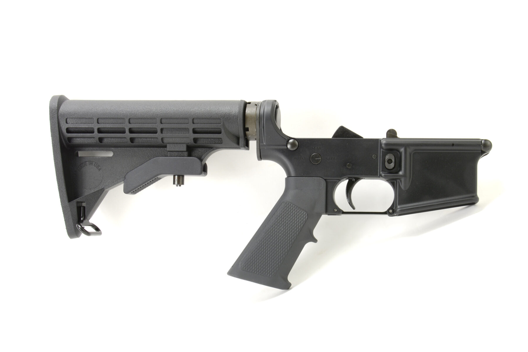 BKF M16A2 Complete Lower Receiver - Colt Grey Anodized