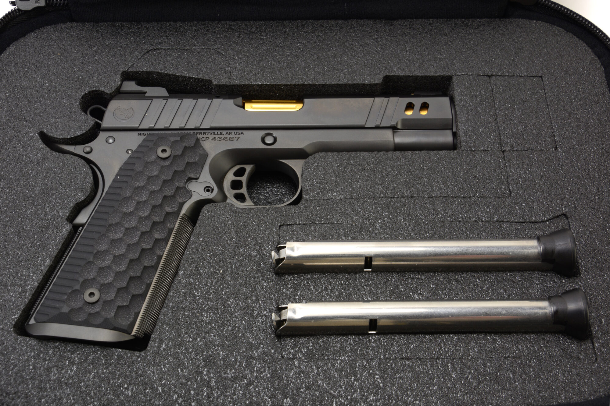 Nighthawk Custom Vise President 2011 Commander 9mm (Sight Upgrade + IOS ...