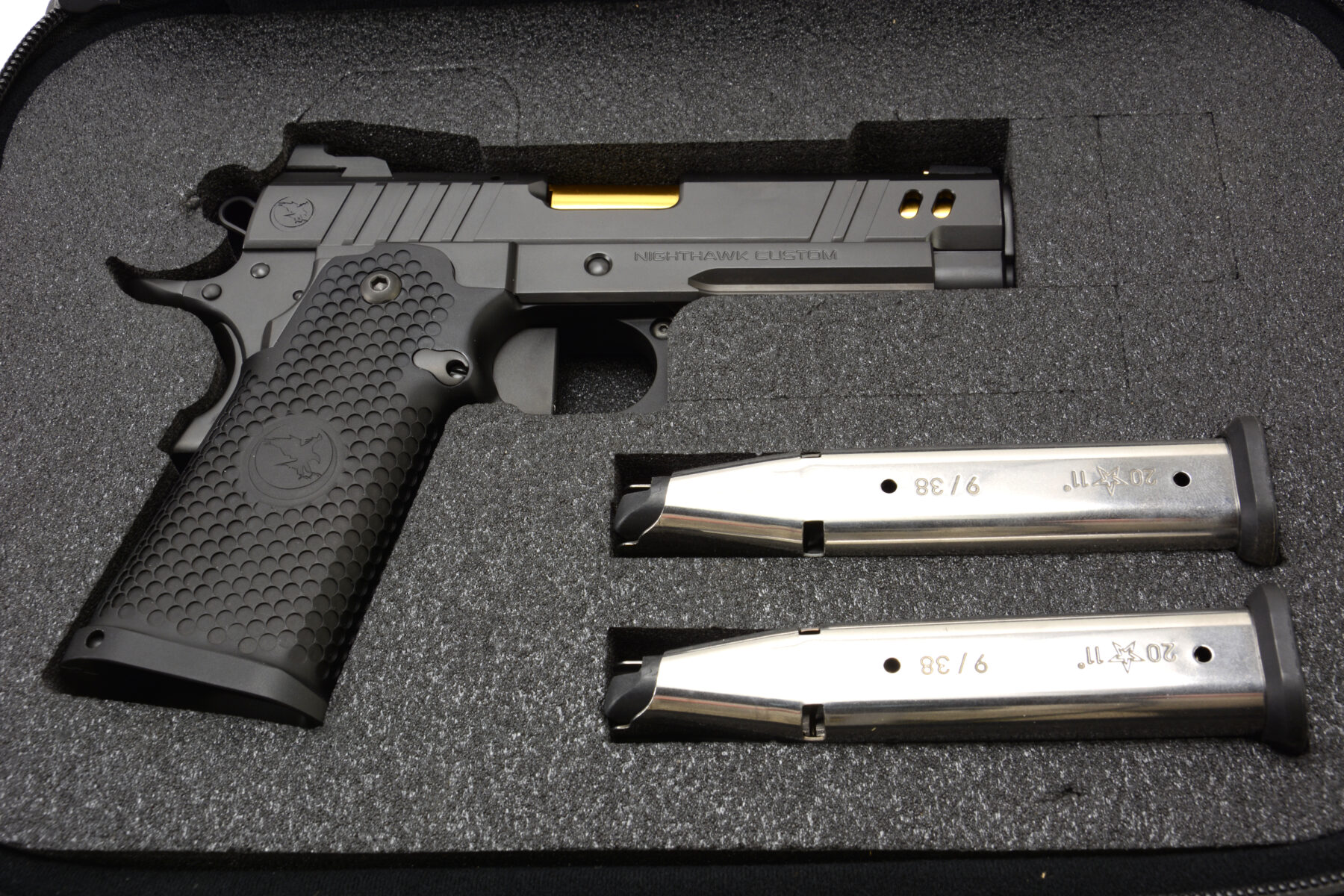 Nighthawk Custom Vise President 2011 Commander 9mm (Sight Upgrade + IOS ...